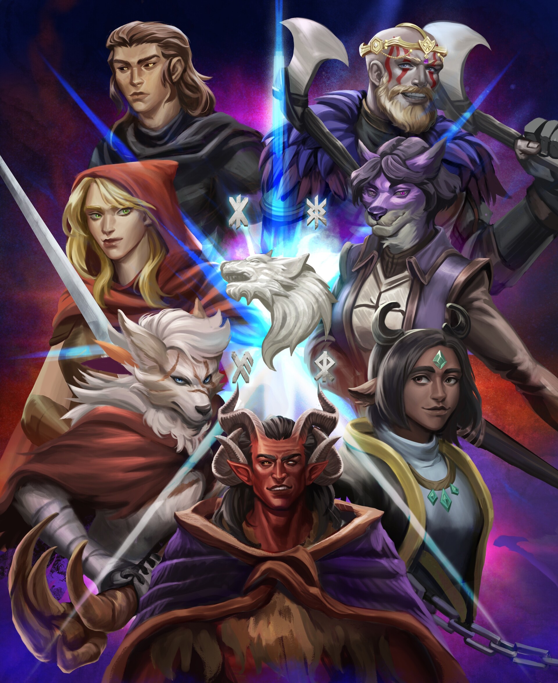 ArtStation - The Wolf Pack