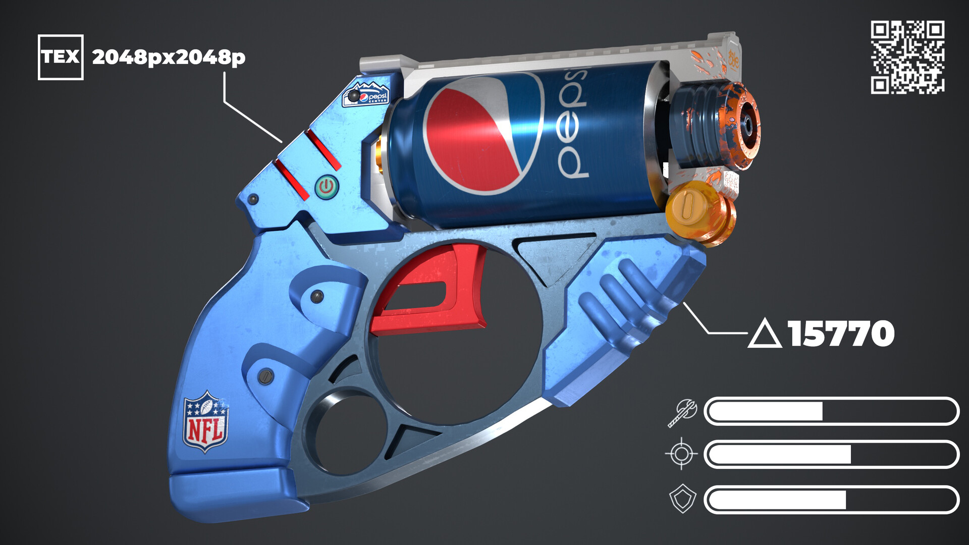 ArtStation - FoodGun Pepsi