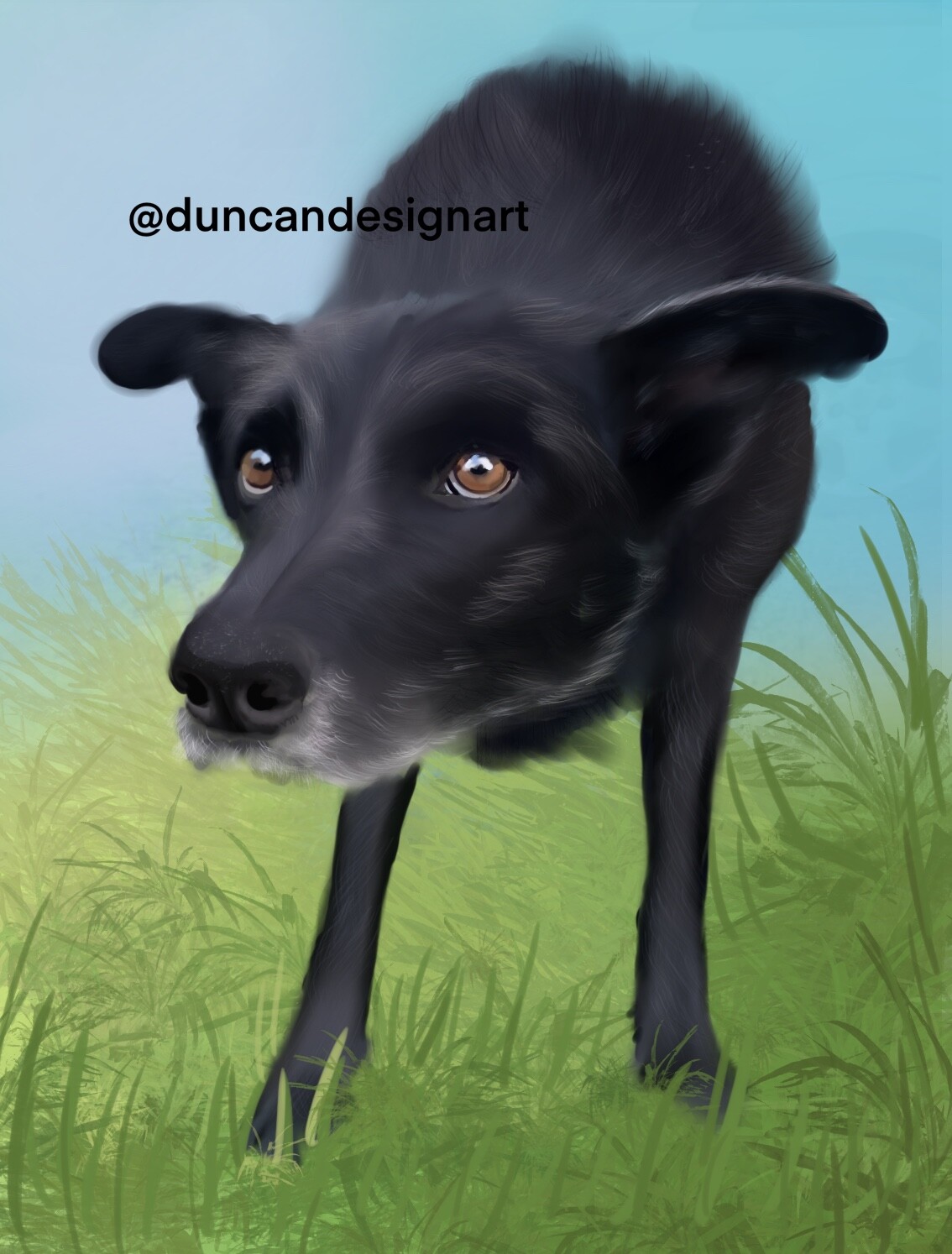 ArtStation - Good dog vs bad dog