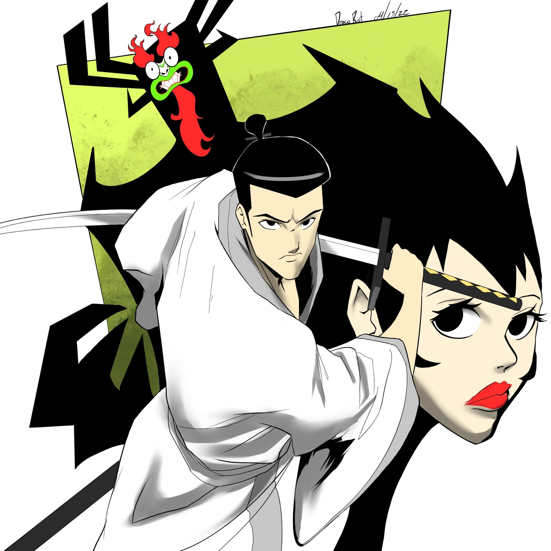 ArtStation - Samurai jack