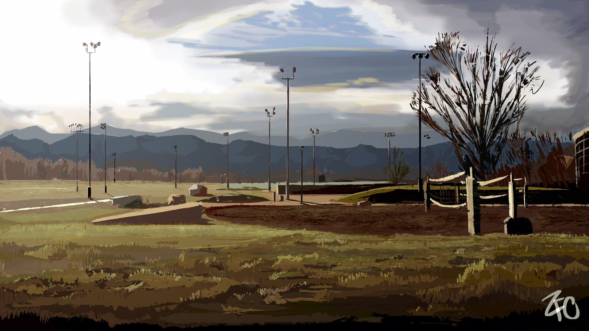 ArtStation - Landscape Study #1