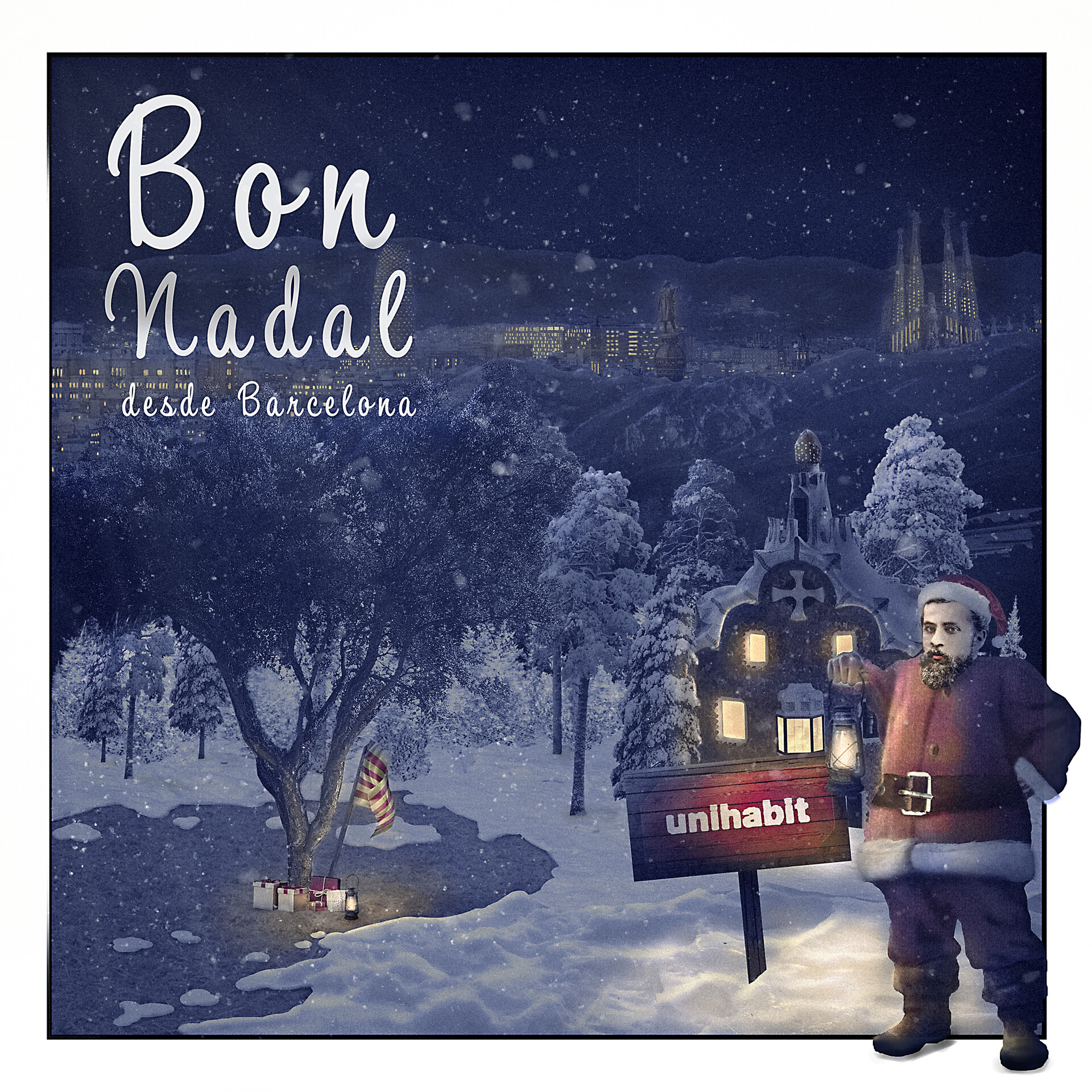 ArtStation - Bon Nadal desde Barcelona