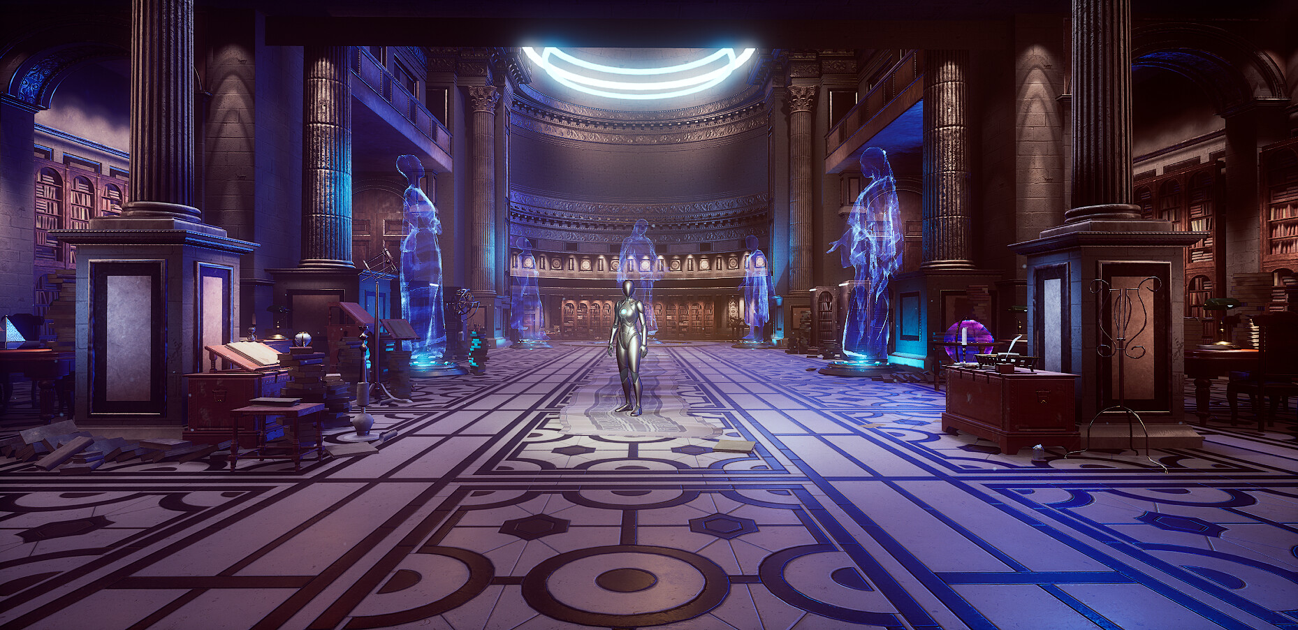 ArtStation - Sci-fi library