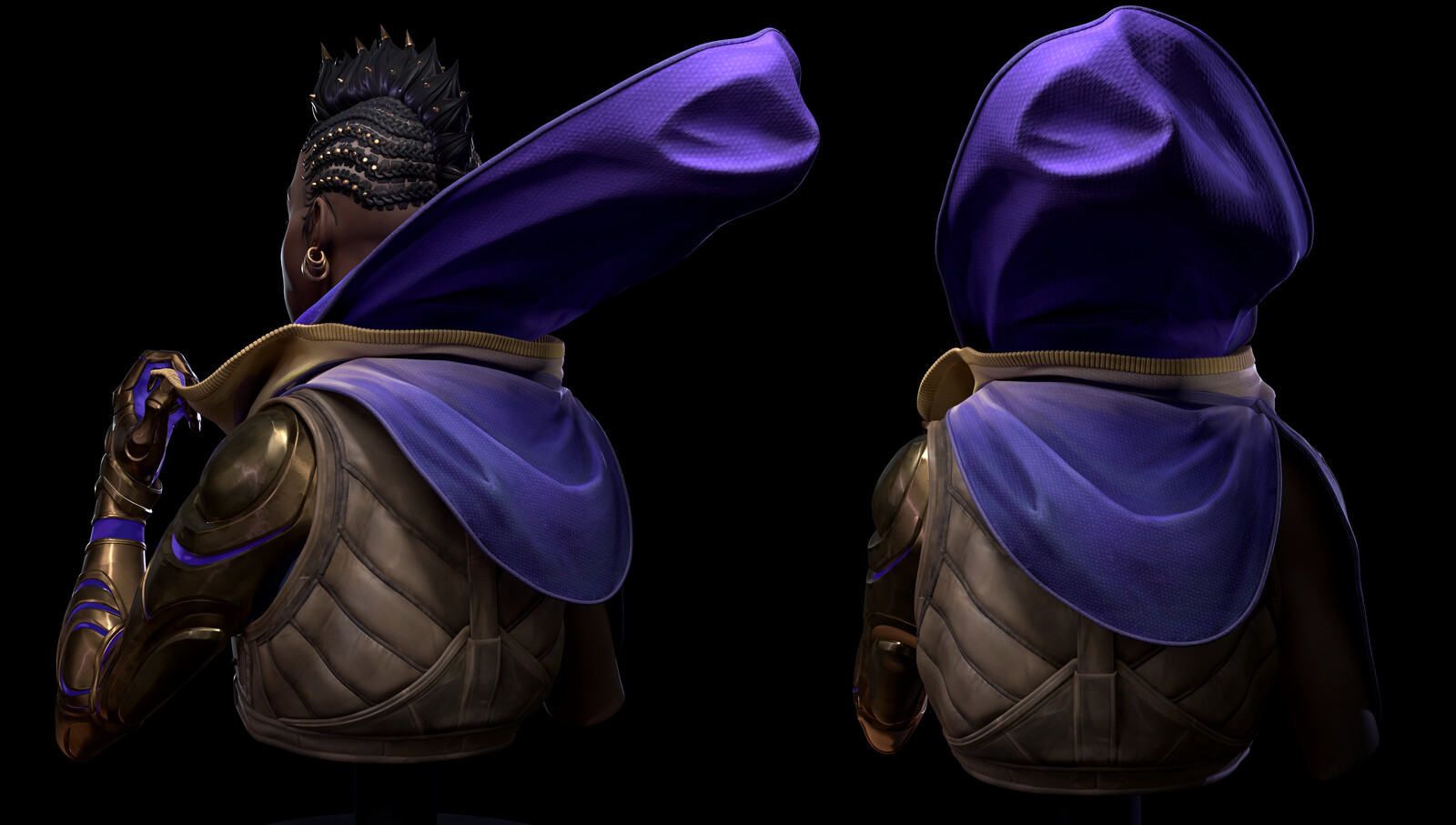 Val Erbuke - Astra - Valorant fanart