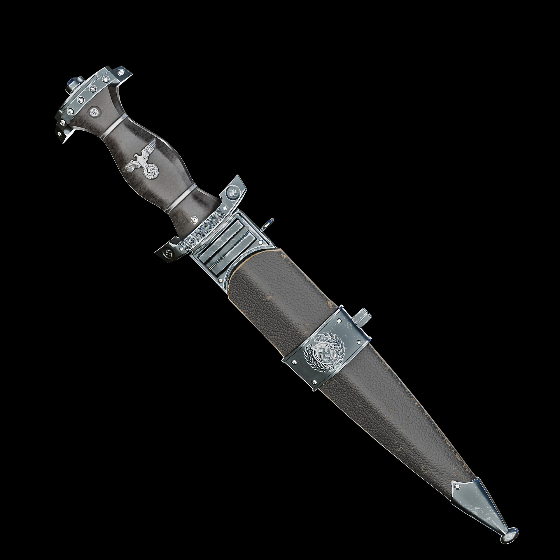 Adel Belloulhi - UBERKOMMANDANT - Wolfenstein Fan Art.