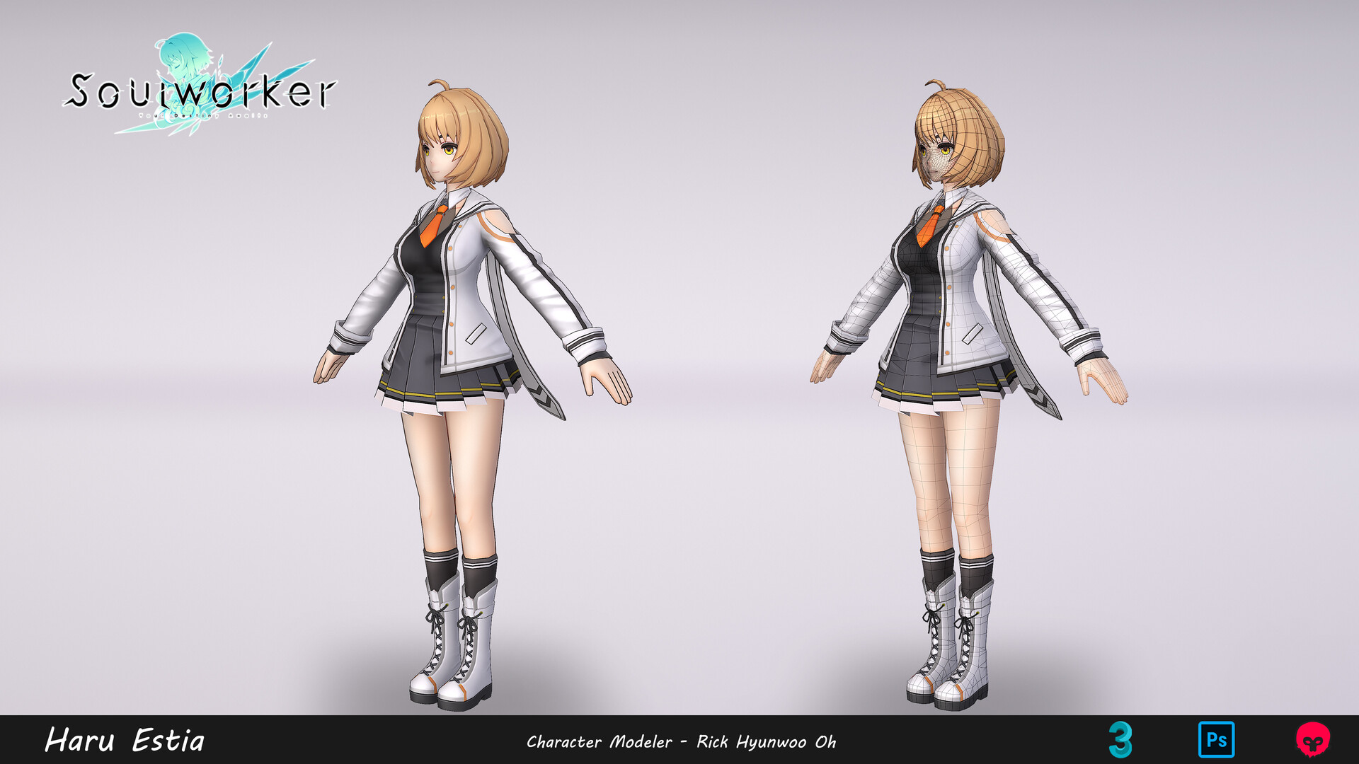 Hyunwoo Oh - (Soulworker) Haru Estia fan art