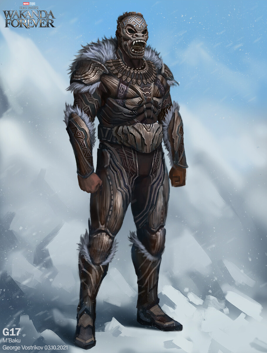 George Vostrikov - M'Baku | Jabari Tribe warriors