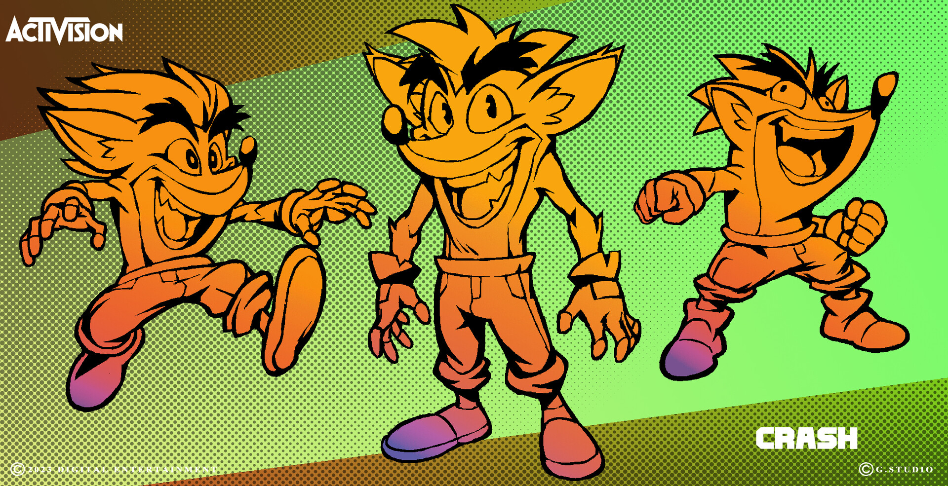 ArtStation - Crash Bandicoot Sheet