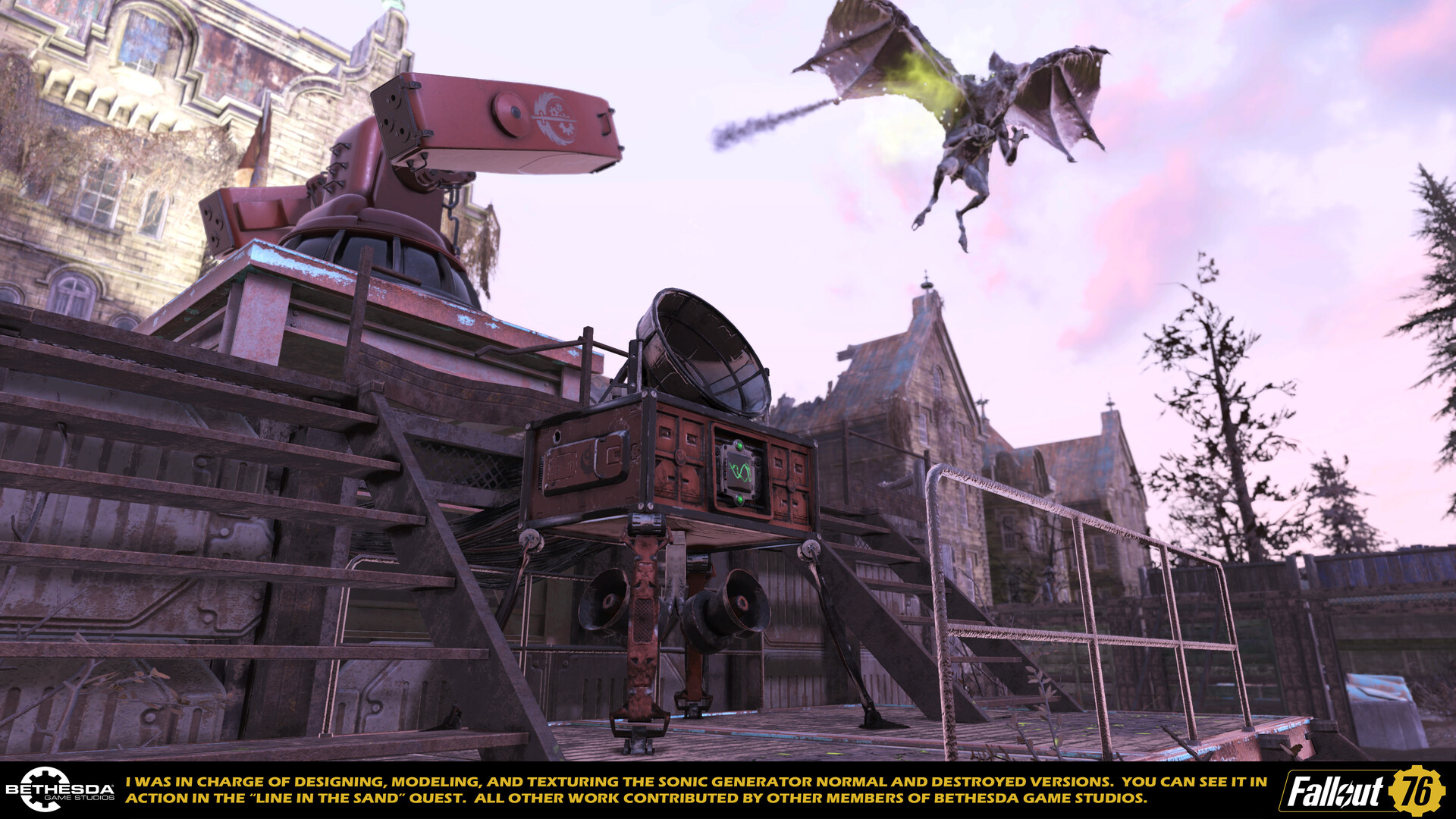 Cole Larson - Fallout 76 Sonic Generator