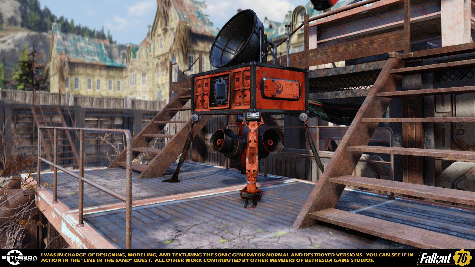 Cole Larson - Fallout 76 Sonic Generator