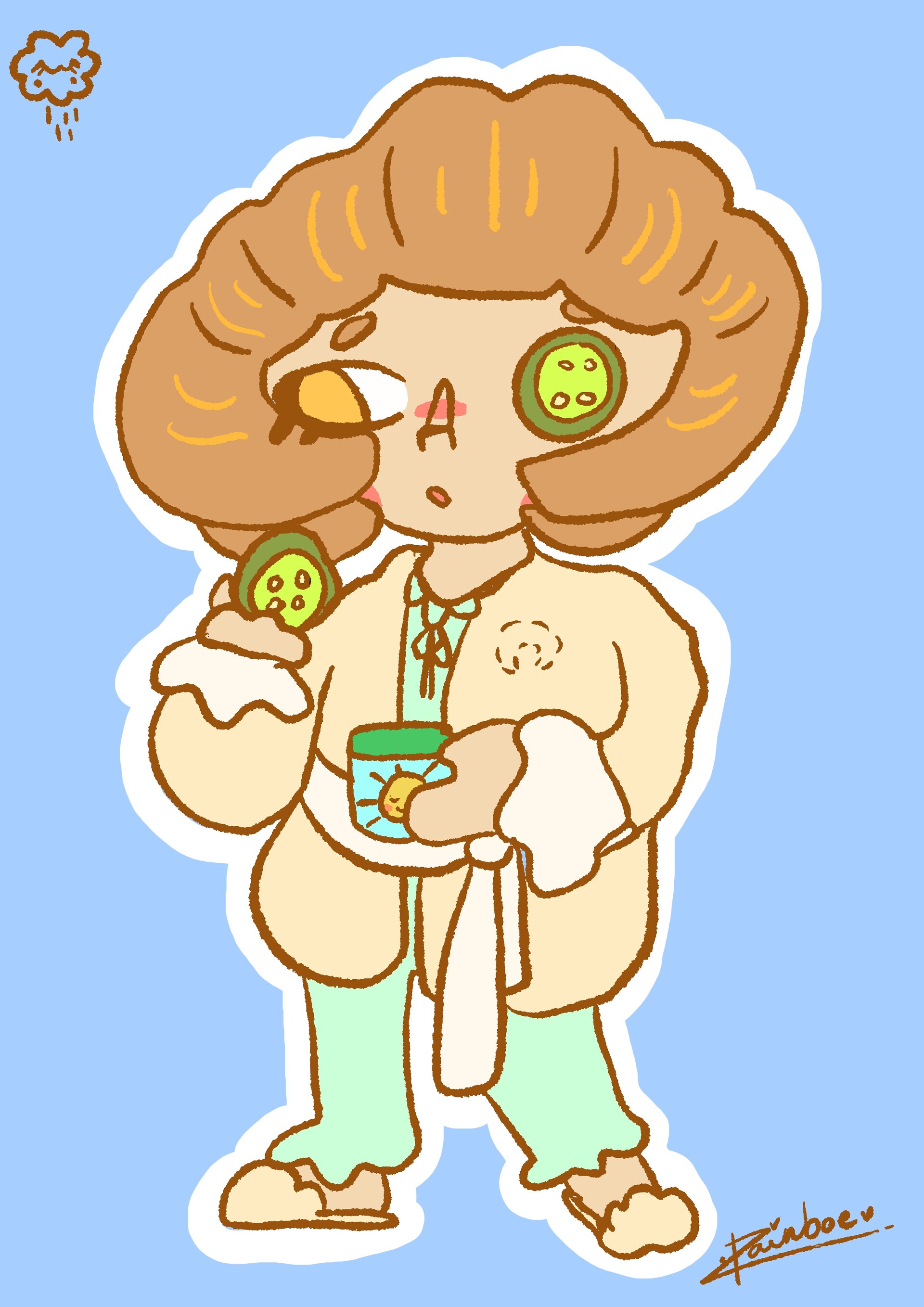 ArtStation - Croissant, Tomato Pastry and Cheese Toast fookips