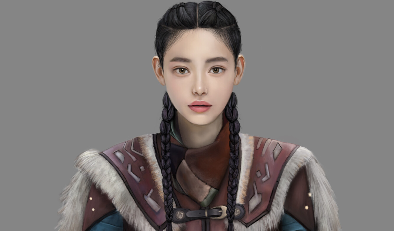 ArtStation - Mongolian spearman