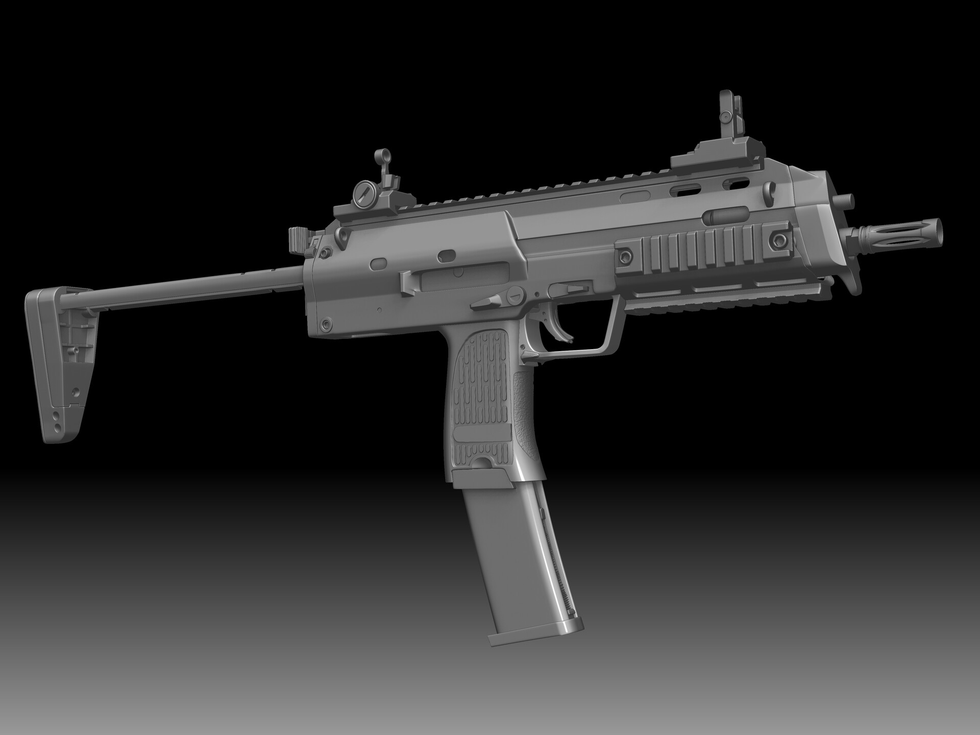ArtStation - MP7A2 WIP