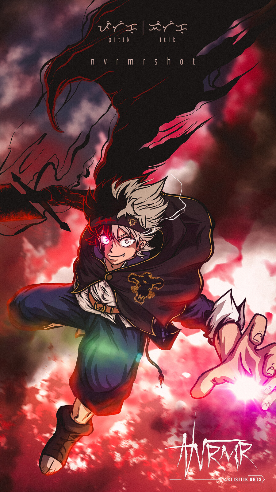 GundamItik arts - ASTA-DEMON FORM (Black Clover)
