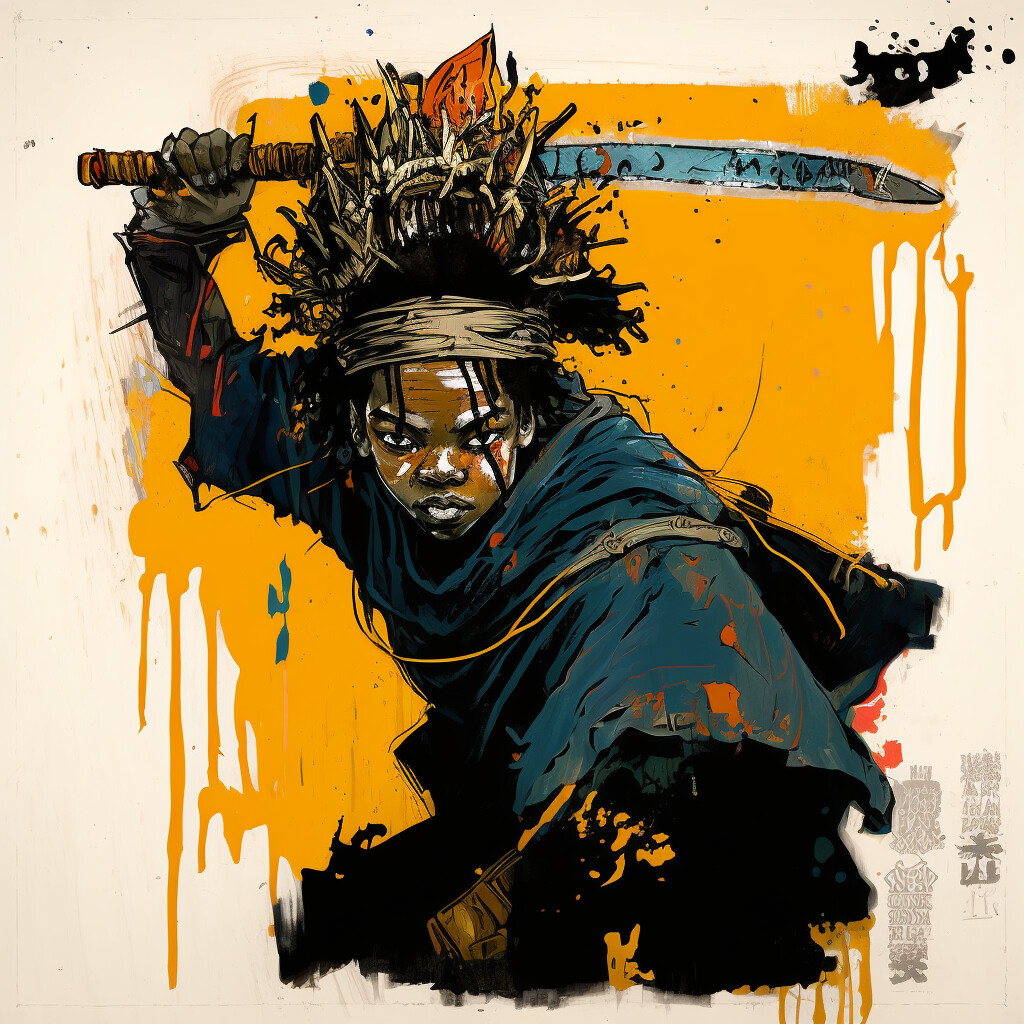 ArtStation - Comic Book - Samurai