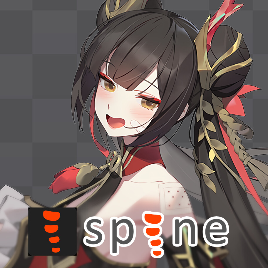 ArtStation - [Spine2D] Eternal Return - Dragon Dance Li Dailin (Skin)