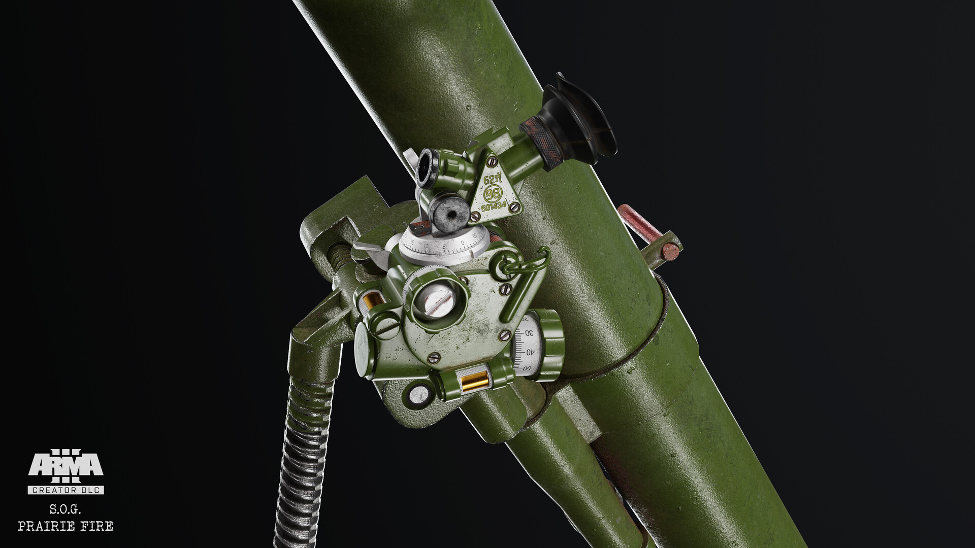 William Chamli - 3D Artist - Type 53 82mm Mortar M-37M (Game Ready)