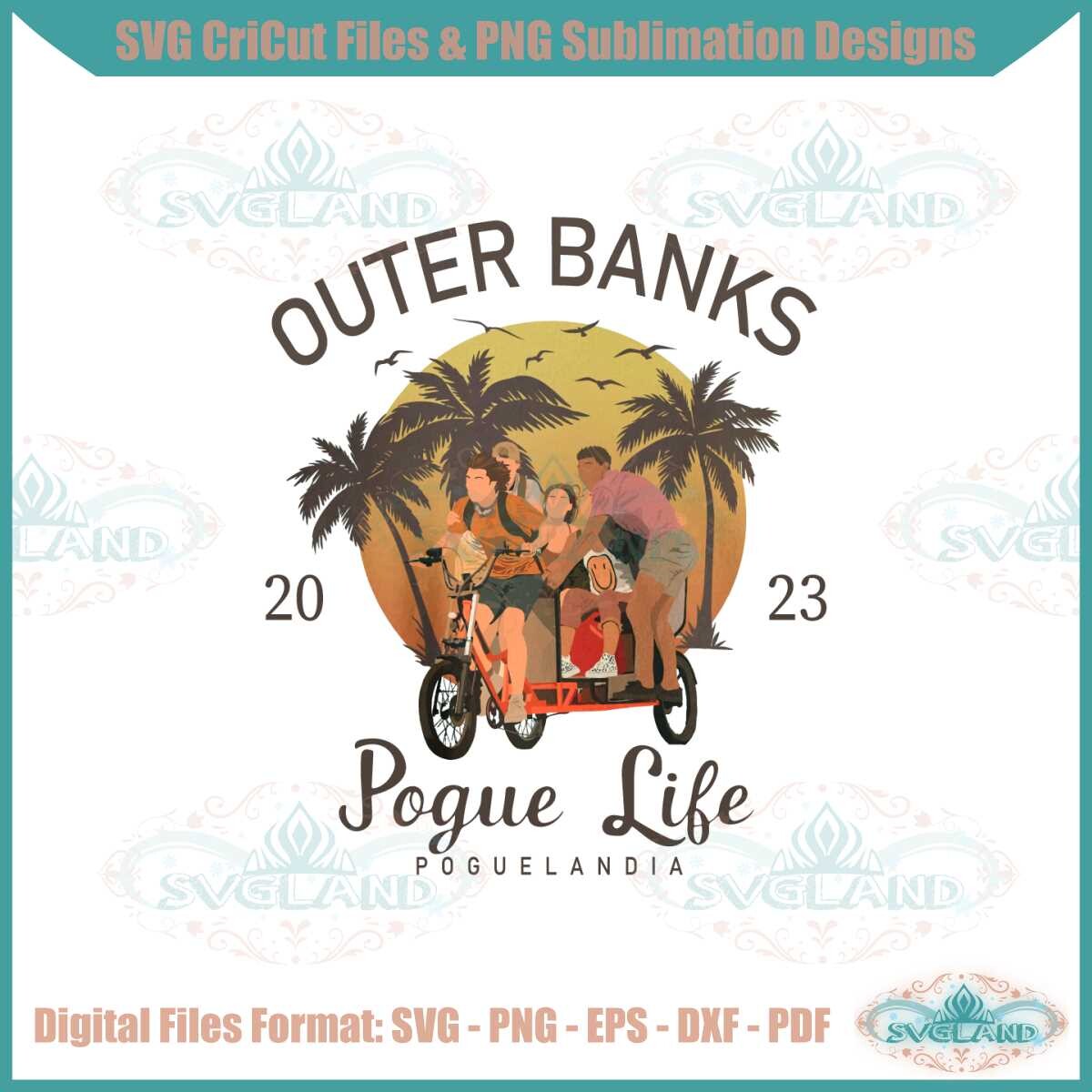 ArtStation - Vintage Outer Banks Pogue Life Poguelandia 2023 PNG ...