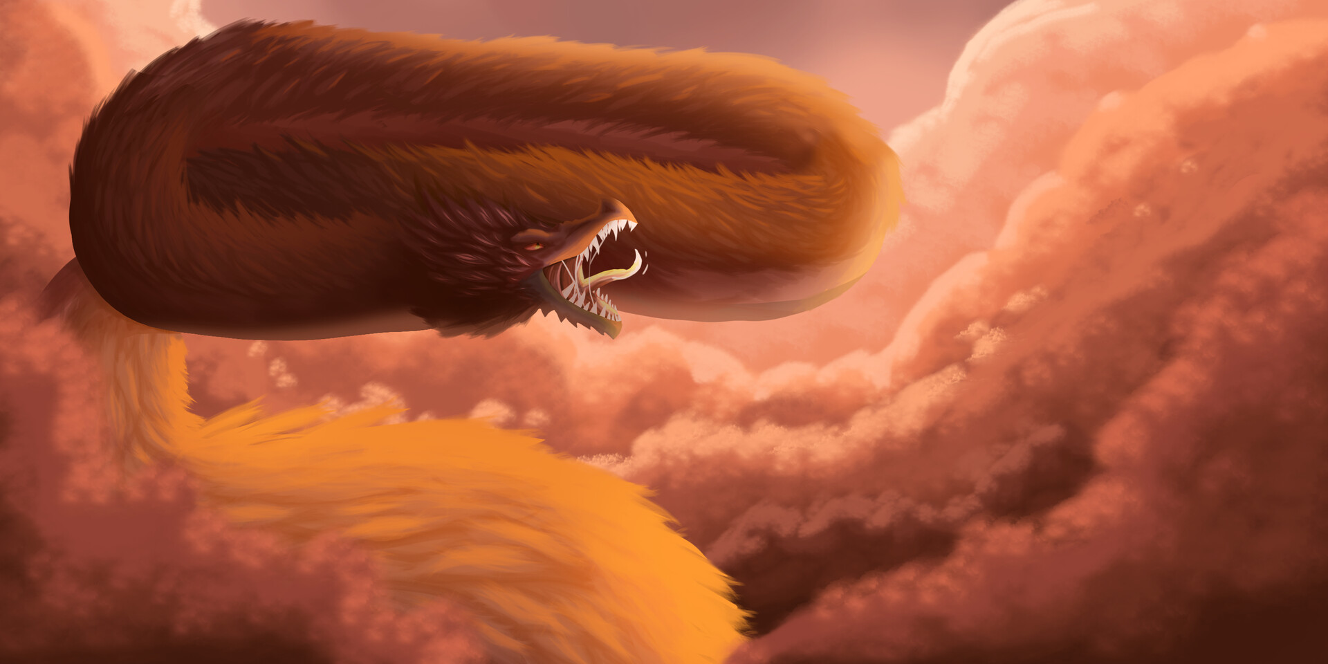 ArtStation - Sky dragon