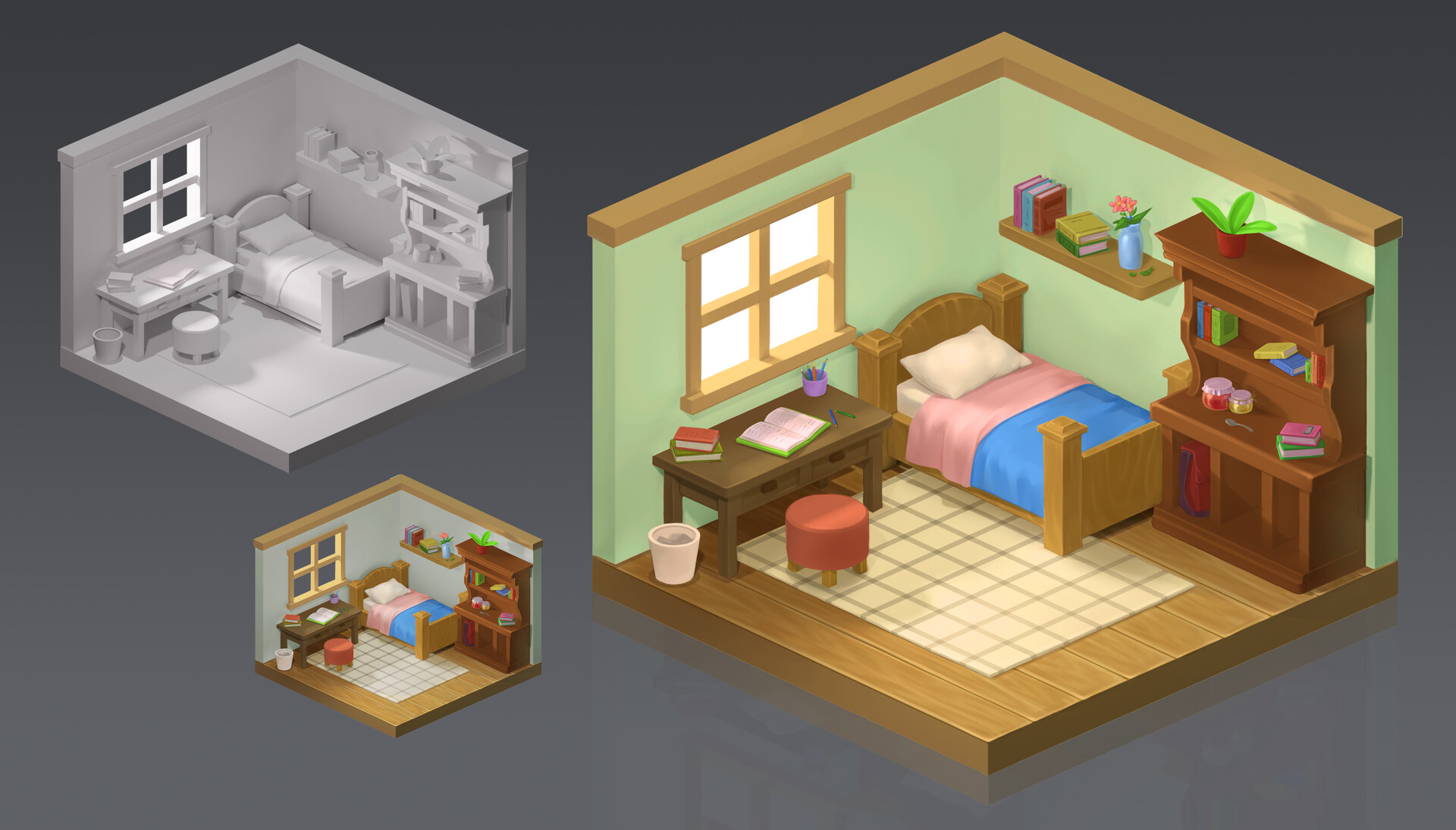 ArtStation - Casual room