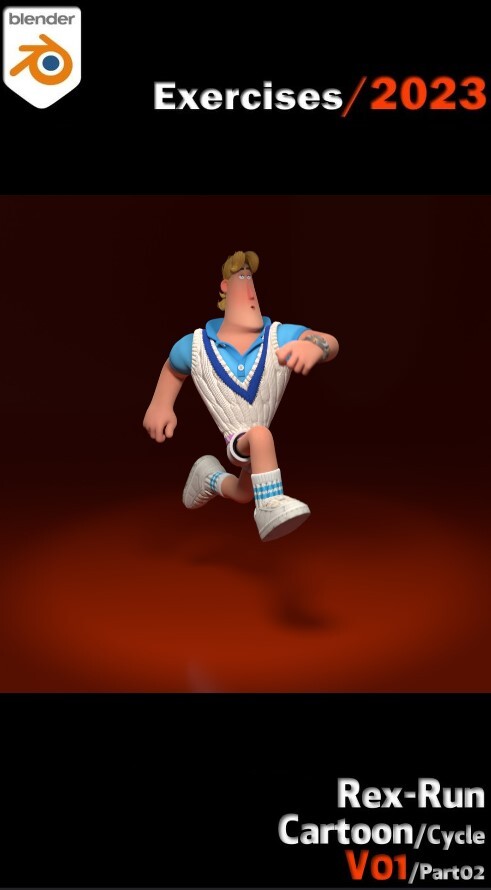ArtStation - Rex-Cycle Run-V01-001