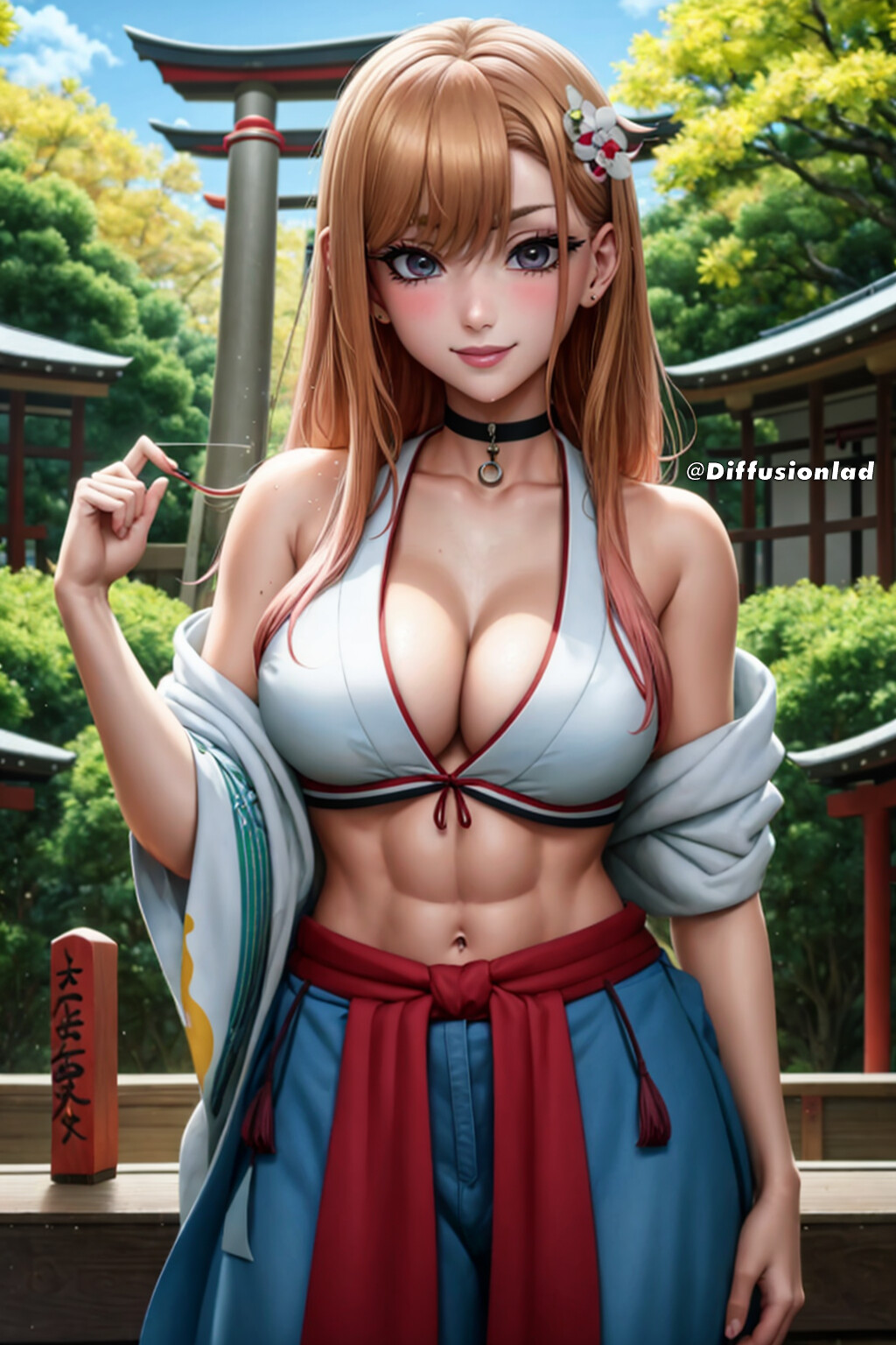 DiffusionLAD - Marin the Shrine Maiden