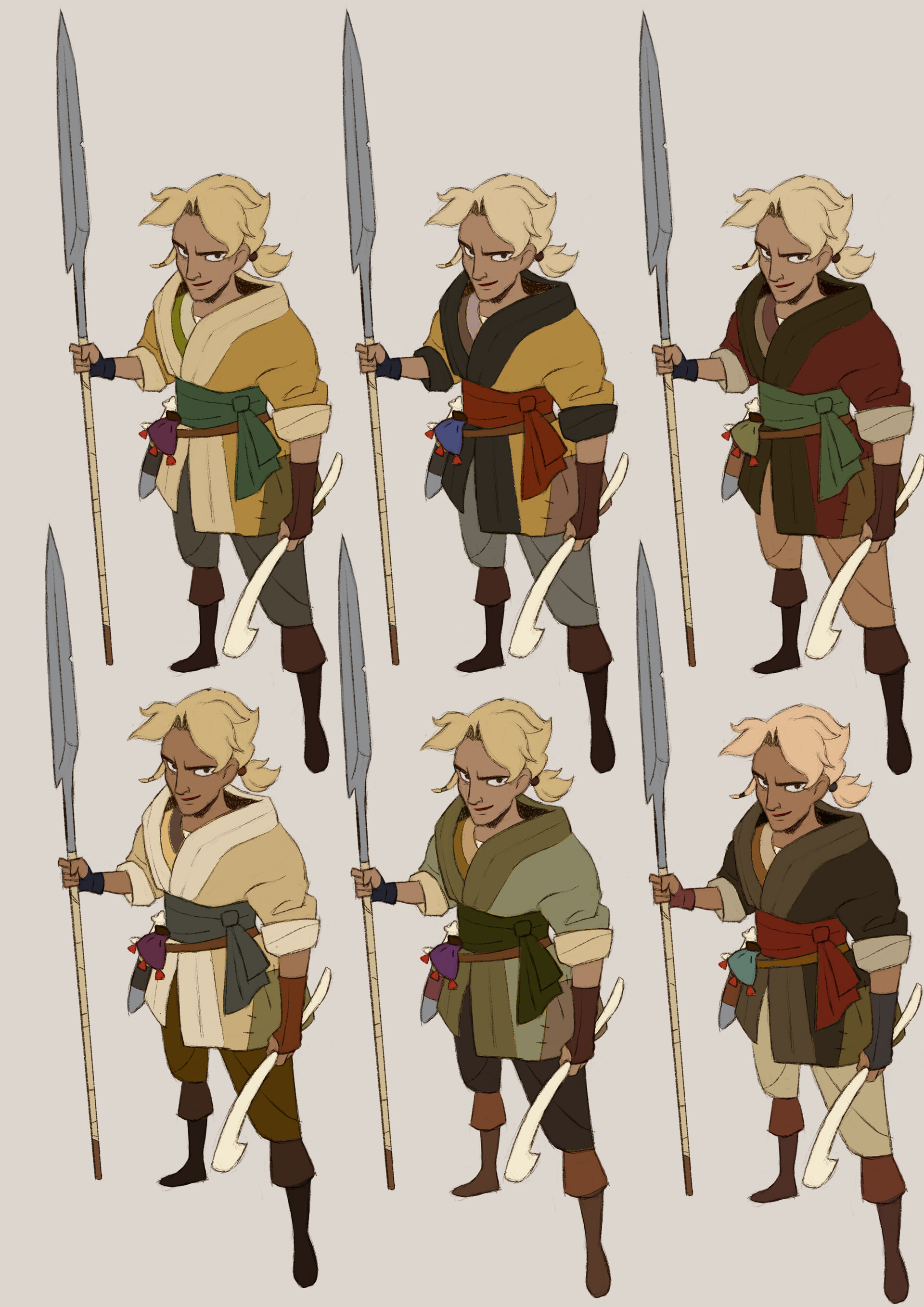 ArtStation - Serin Character Development