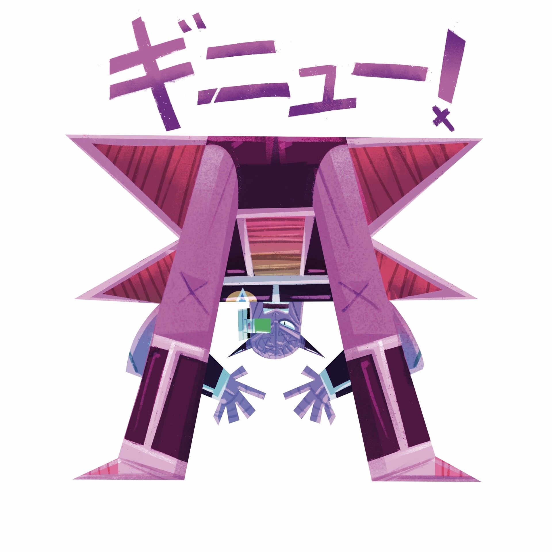 ArtStation - DBZ - Ginyū Tokusentai - Ginyu / Ginew