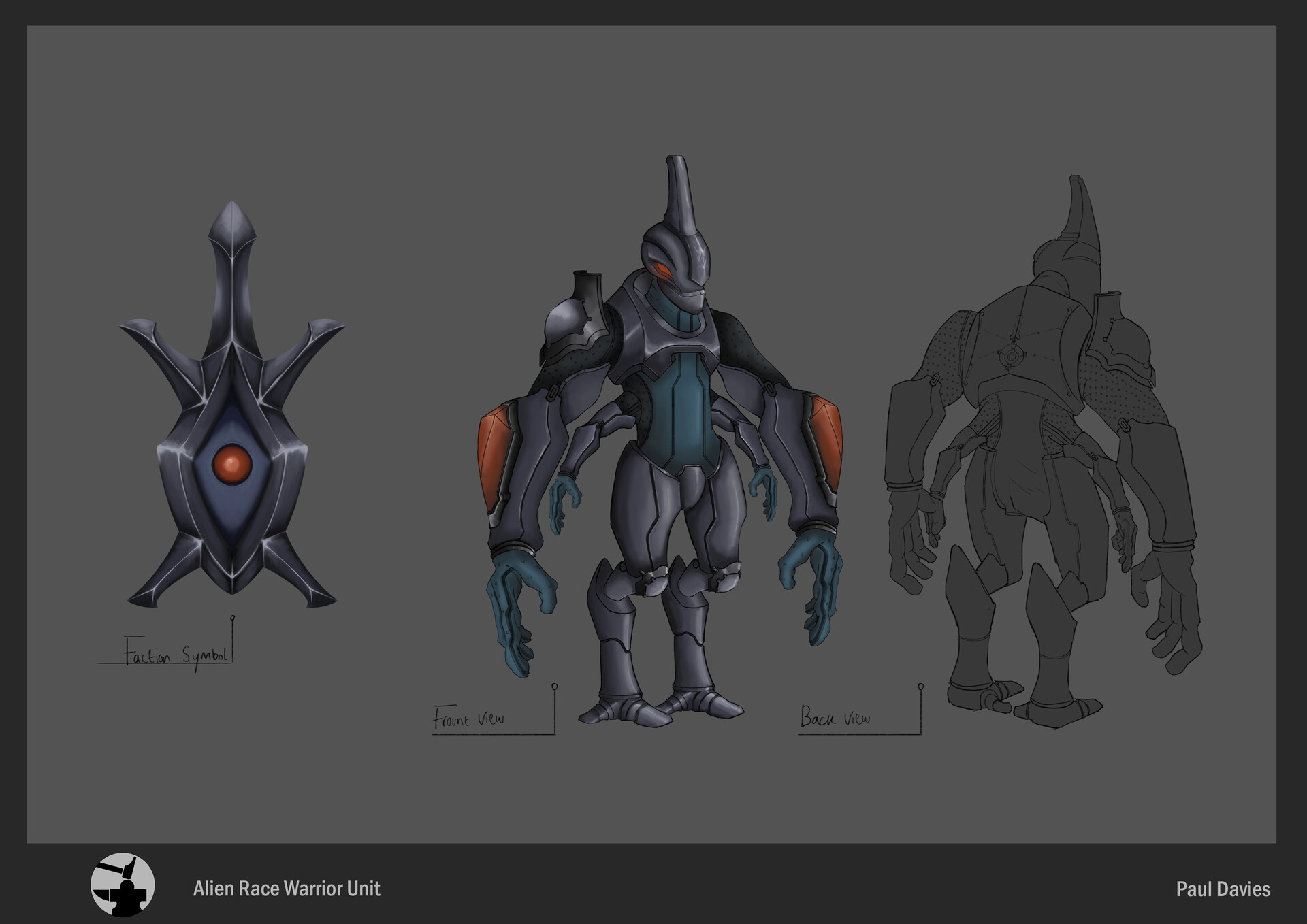 ArtStation - Alien Race Unit