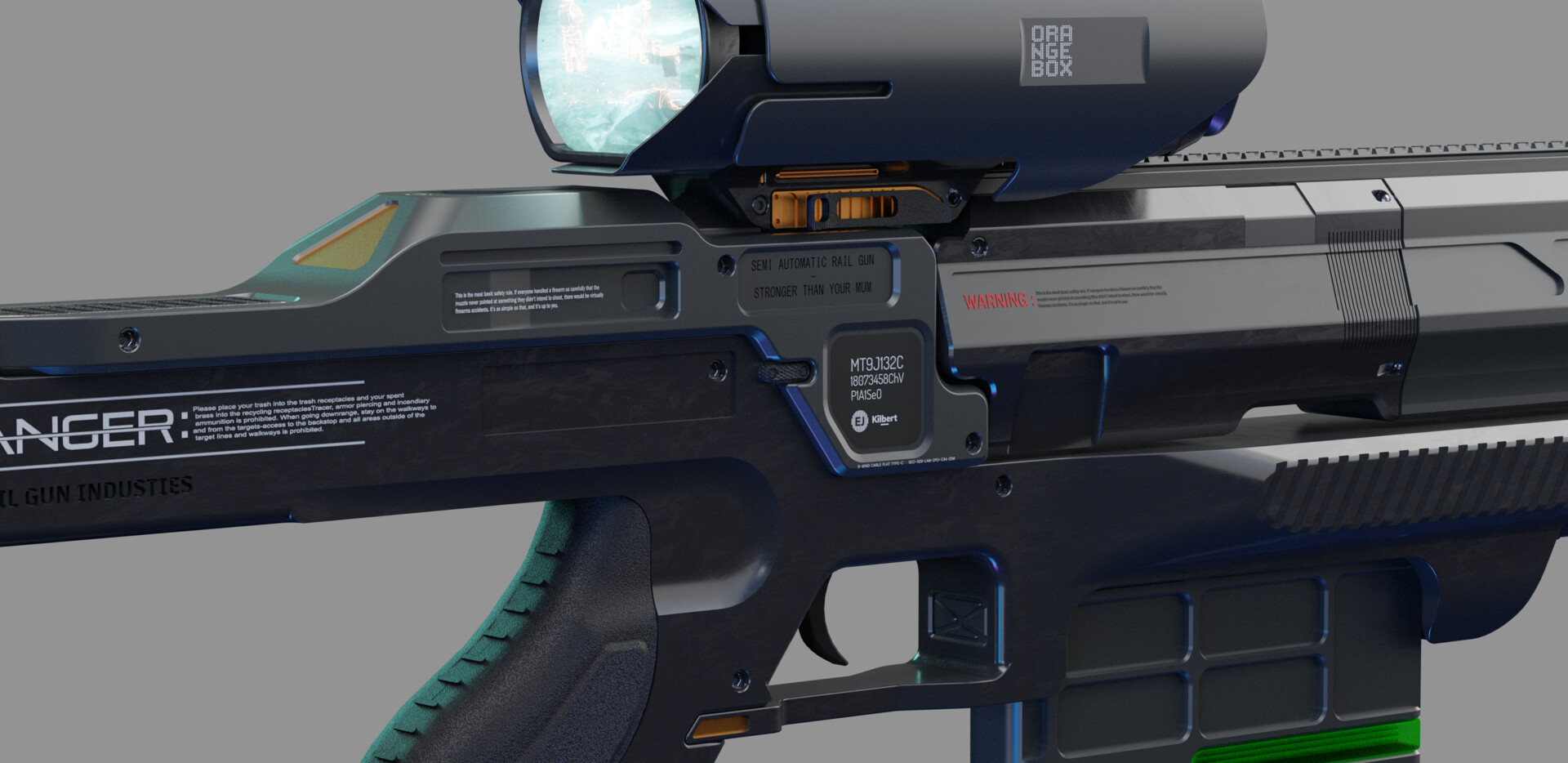 ArtStation - Rail Gun