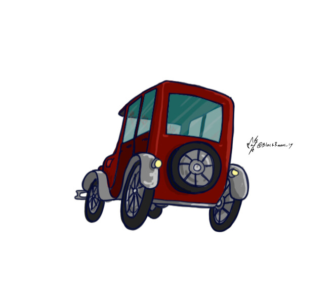 Wildan Hari Pratama - Cartoon Horror House - 2D Animation Background