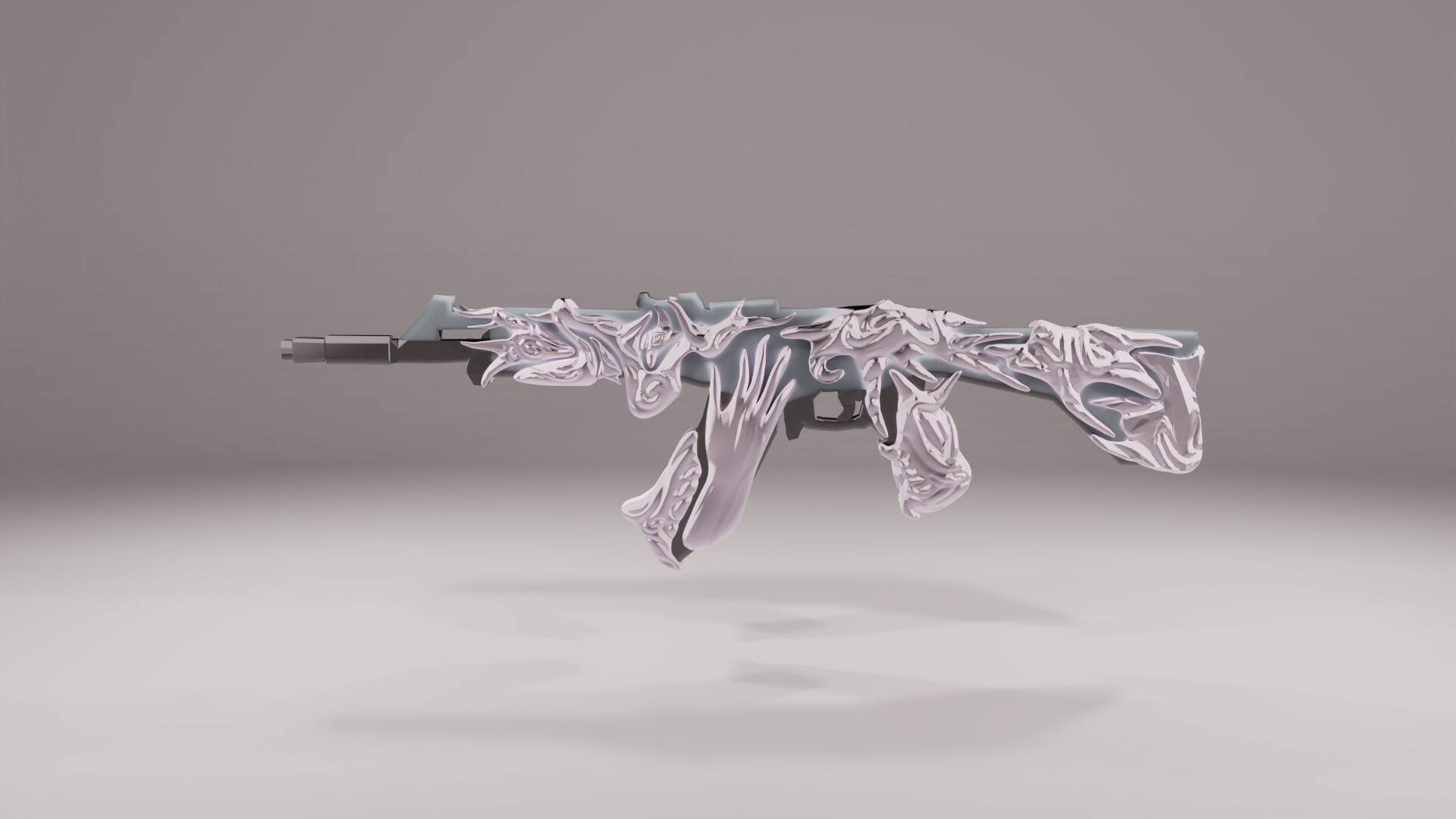 ArtStation - Weapon Skin Design | VALORANT | VANDAL |Angel Vandal