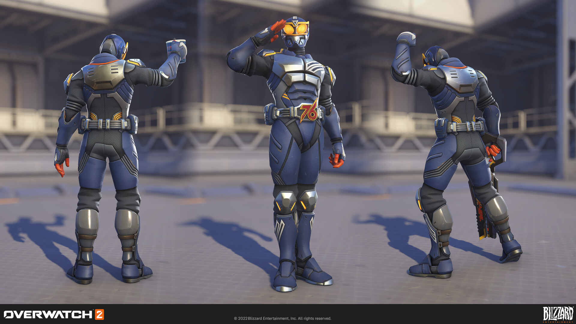 Stephan Viranyi - Overwatch 2 - Soldier 76 Bug Hero Skin