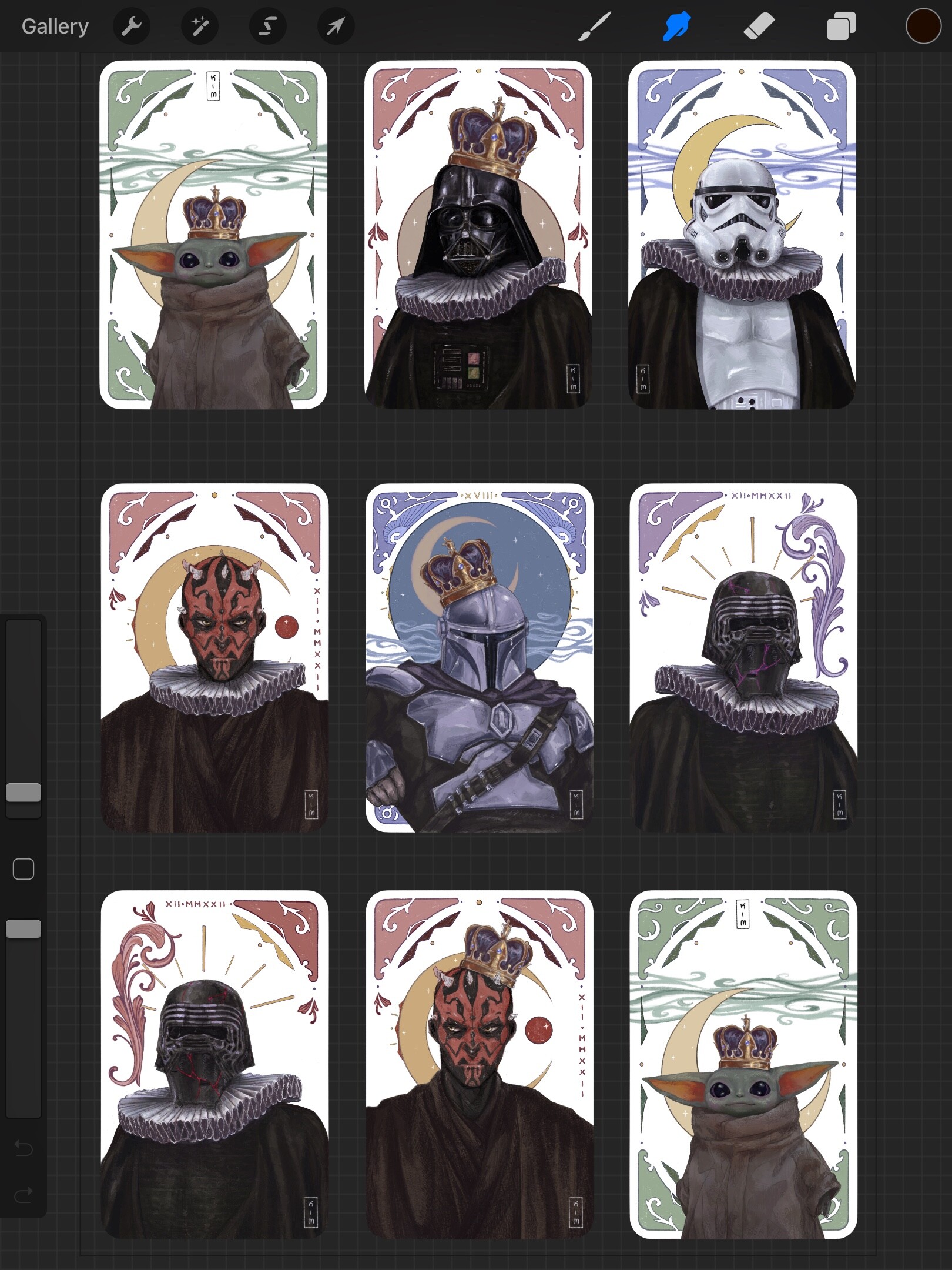 ArtStation - Star Wars Cards