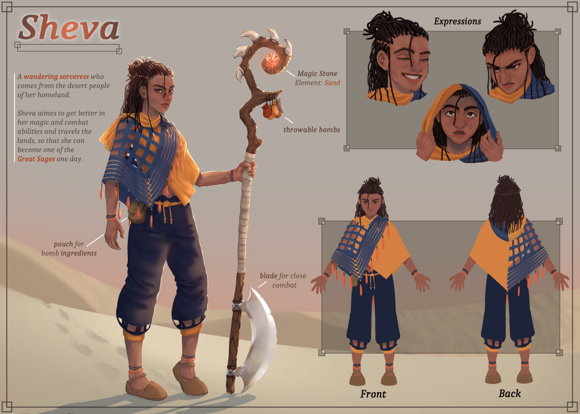 ArtStation - Sheva - Character Design