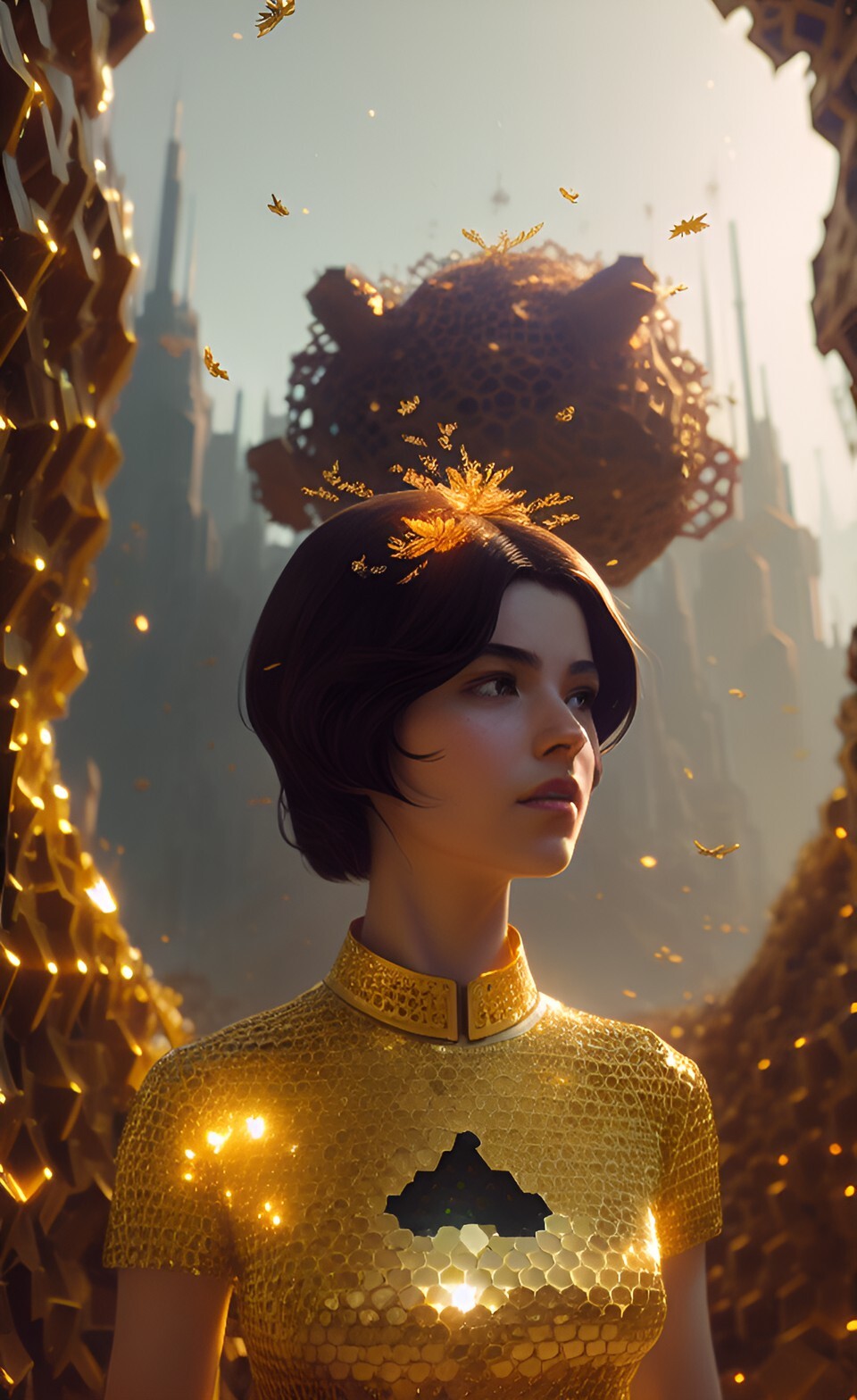ArtStation - Golden Honey.
