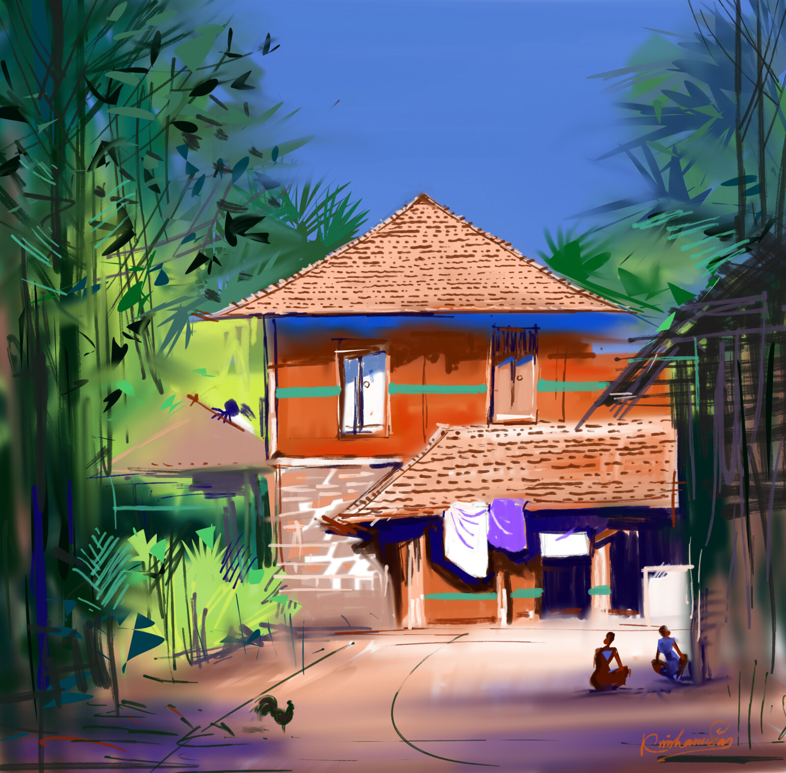 Krishanu Das - Digital Concept Scenery