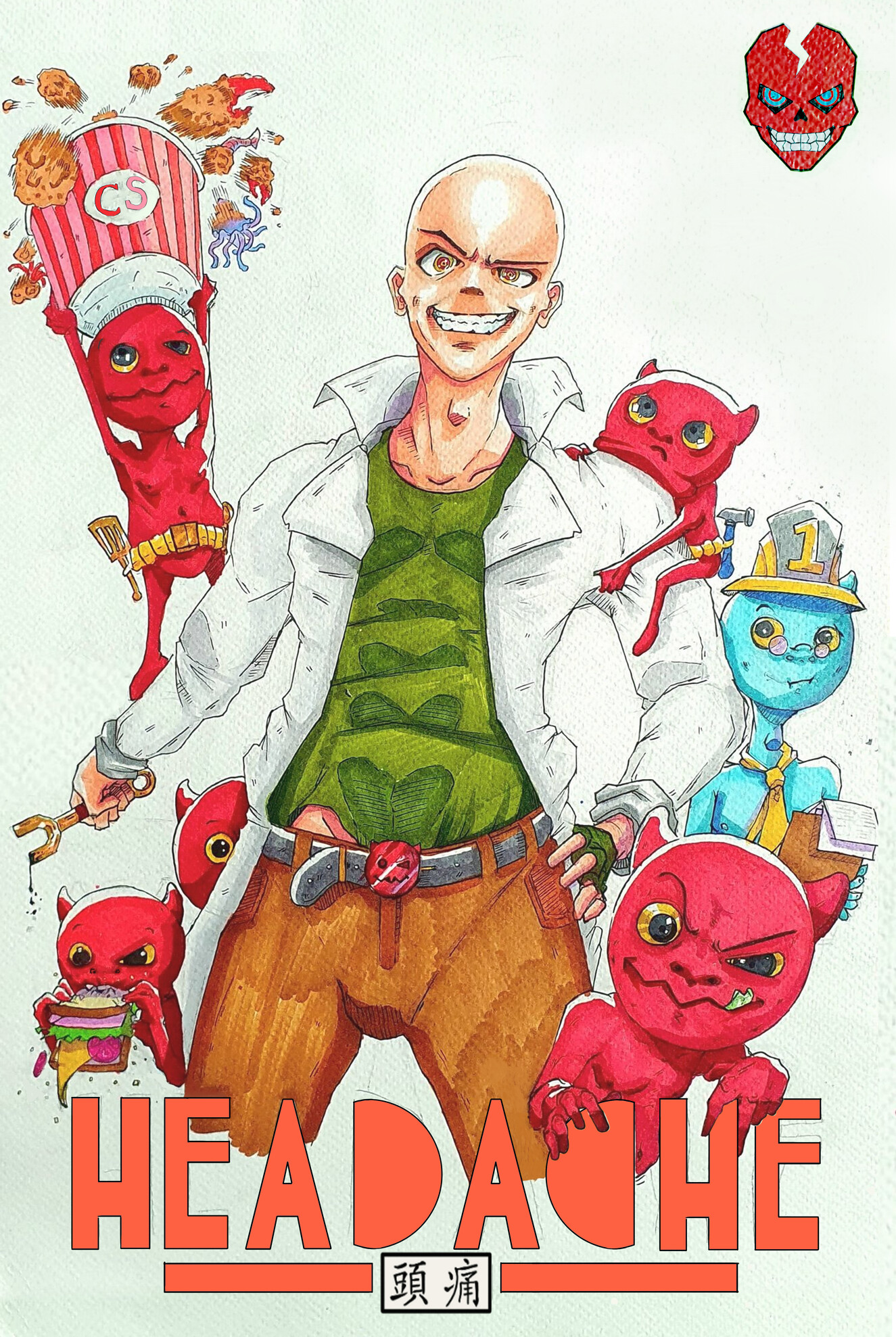 ArtStation - Headache Poster Collection