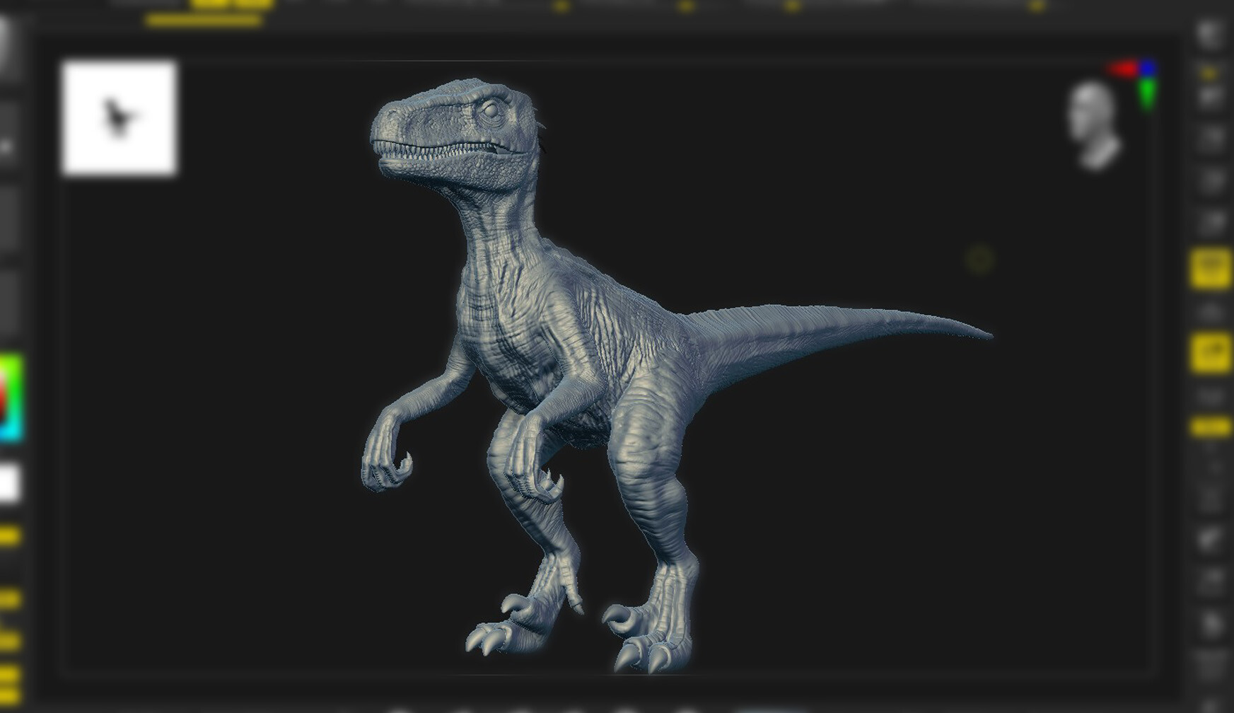 ArtStation - Velociraptor