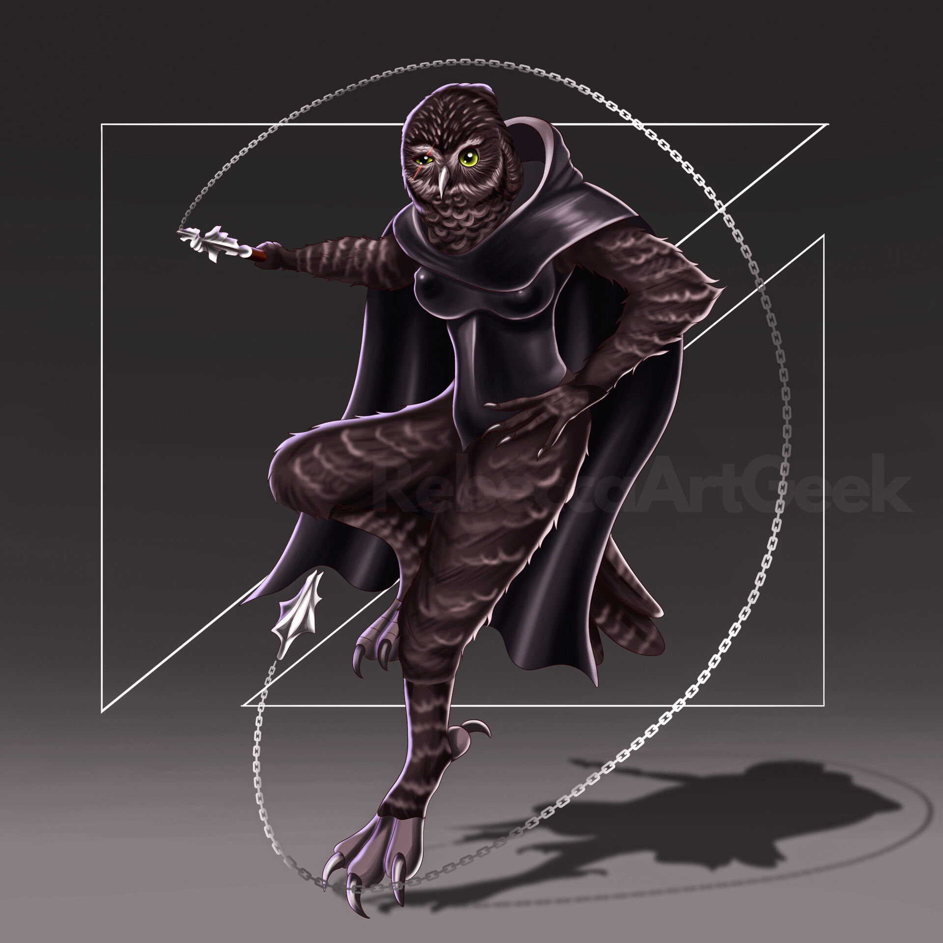 ArtStation - Owl Anthro Character Art