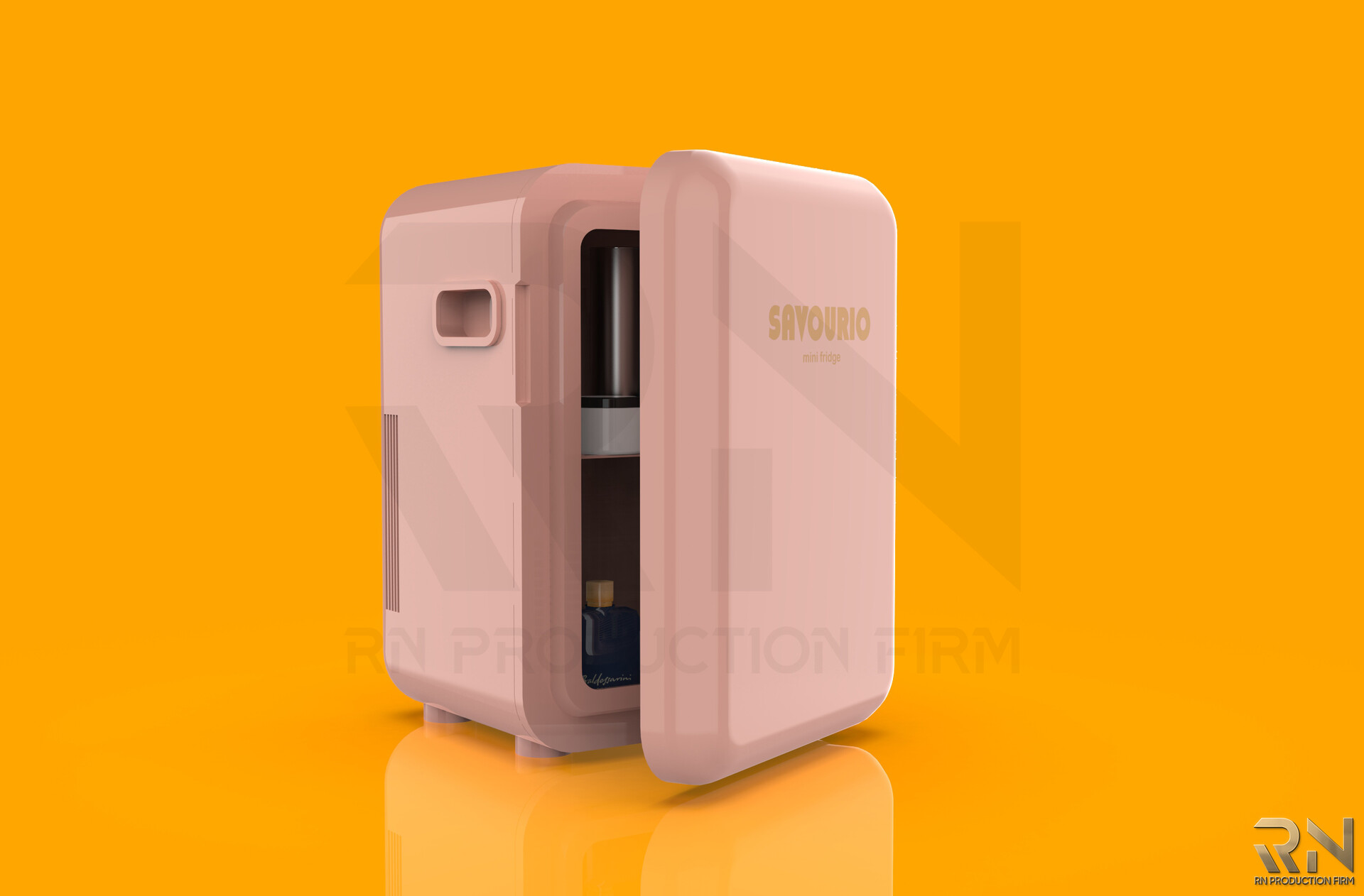 ArtStation - 3D "Small Fridge" Project