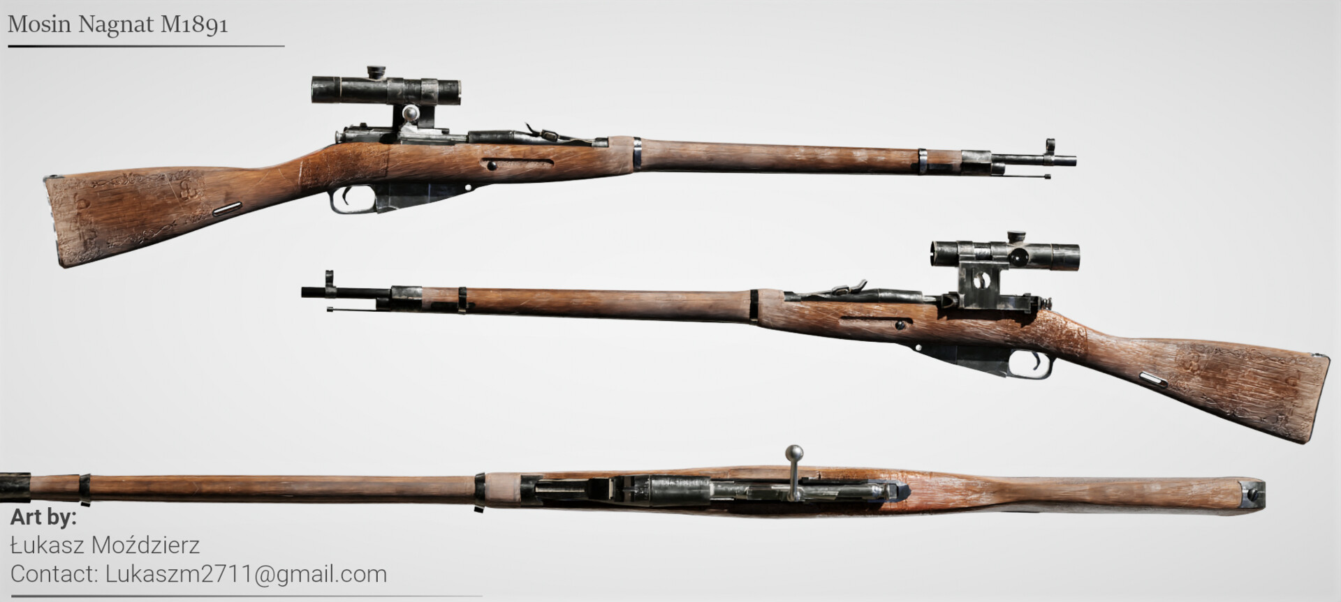 Łukasz Moździerz [MORTAR] - Mosin Nagant M1891