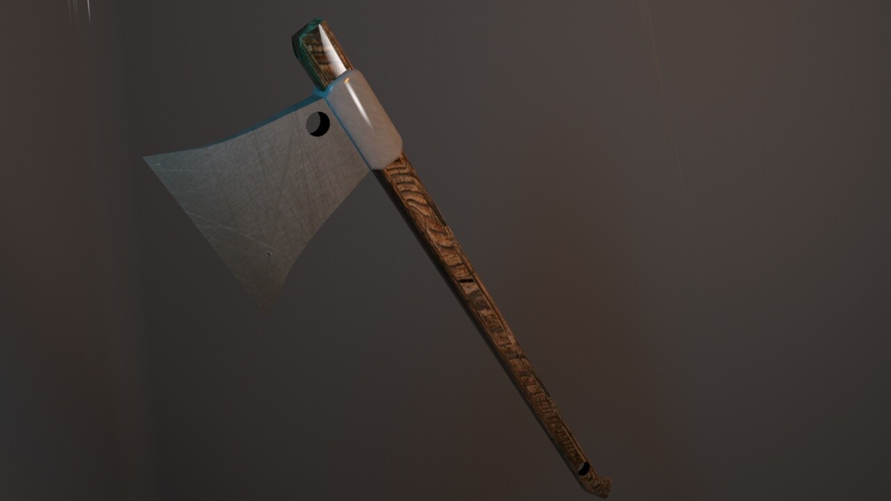 ArtStation - 3D Axe Render
