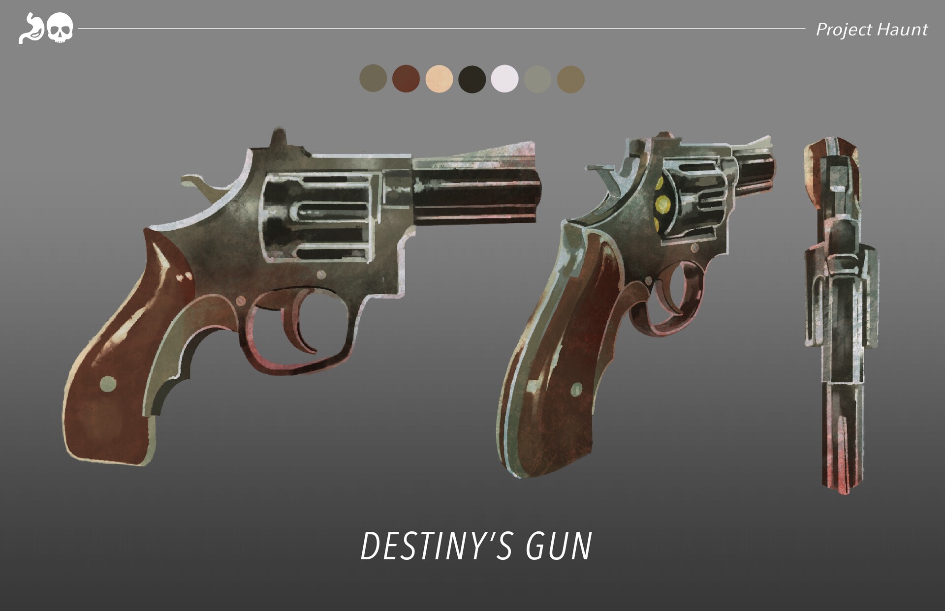 ArtStation - Project Haunt Weapon Concept