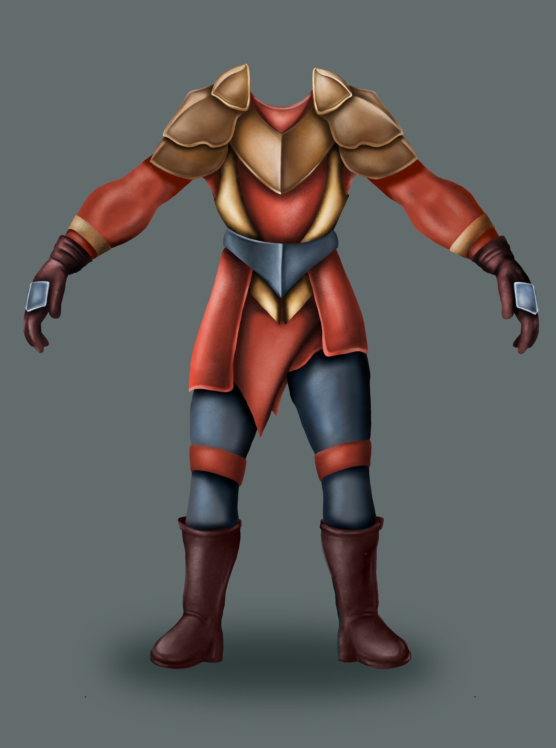 ArtStation - Knight Armor 2 / 2d Game Art