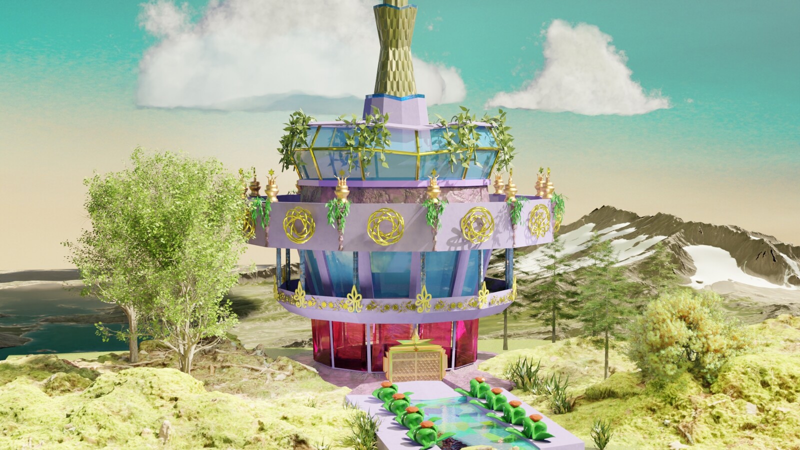 Mukila Sri - Princess Castle - Fantasy