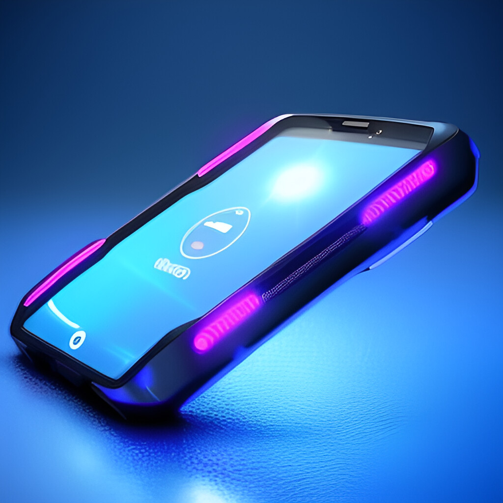 ArtStation - Futuristic smartphone