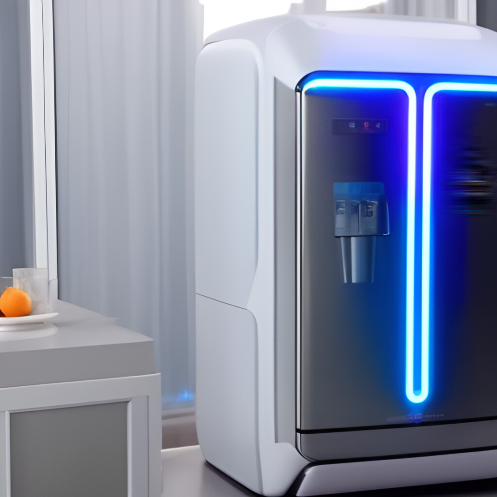ArtStation - Futuristic fridge