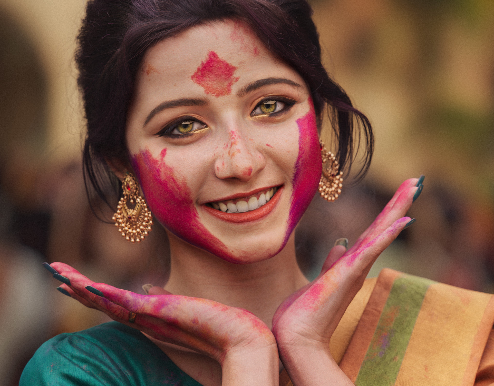 Kev (Jiaming) Li - Joyeeta - Holi Festival