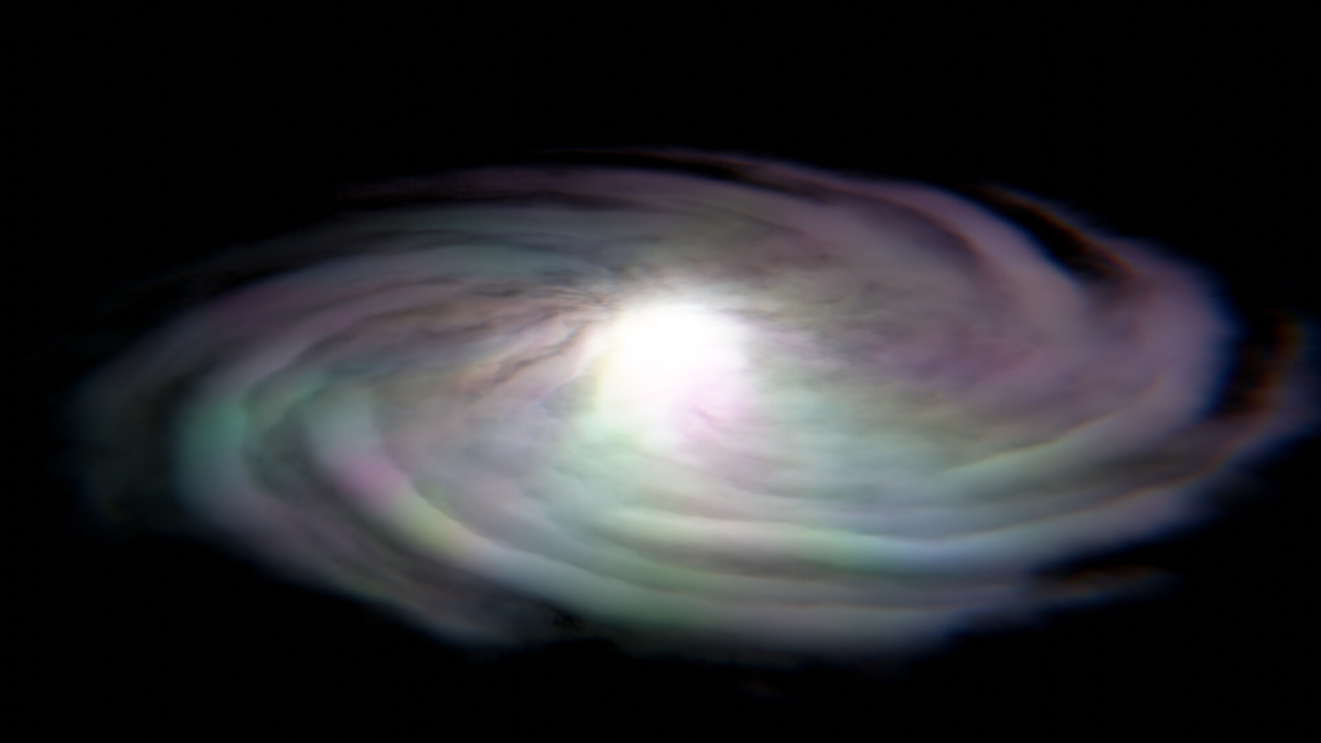 ArtStation - Rainbow Galaxy